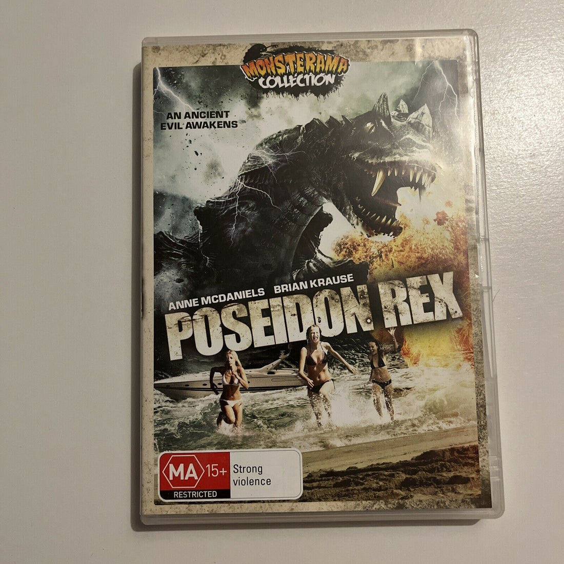 Poseidon Rex (DVD, 2013) Anne McDaniels, Brian Krause. Region 4 – Retro Unit