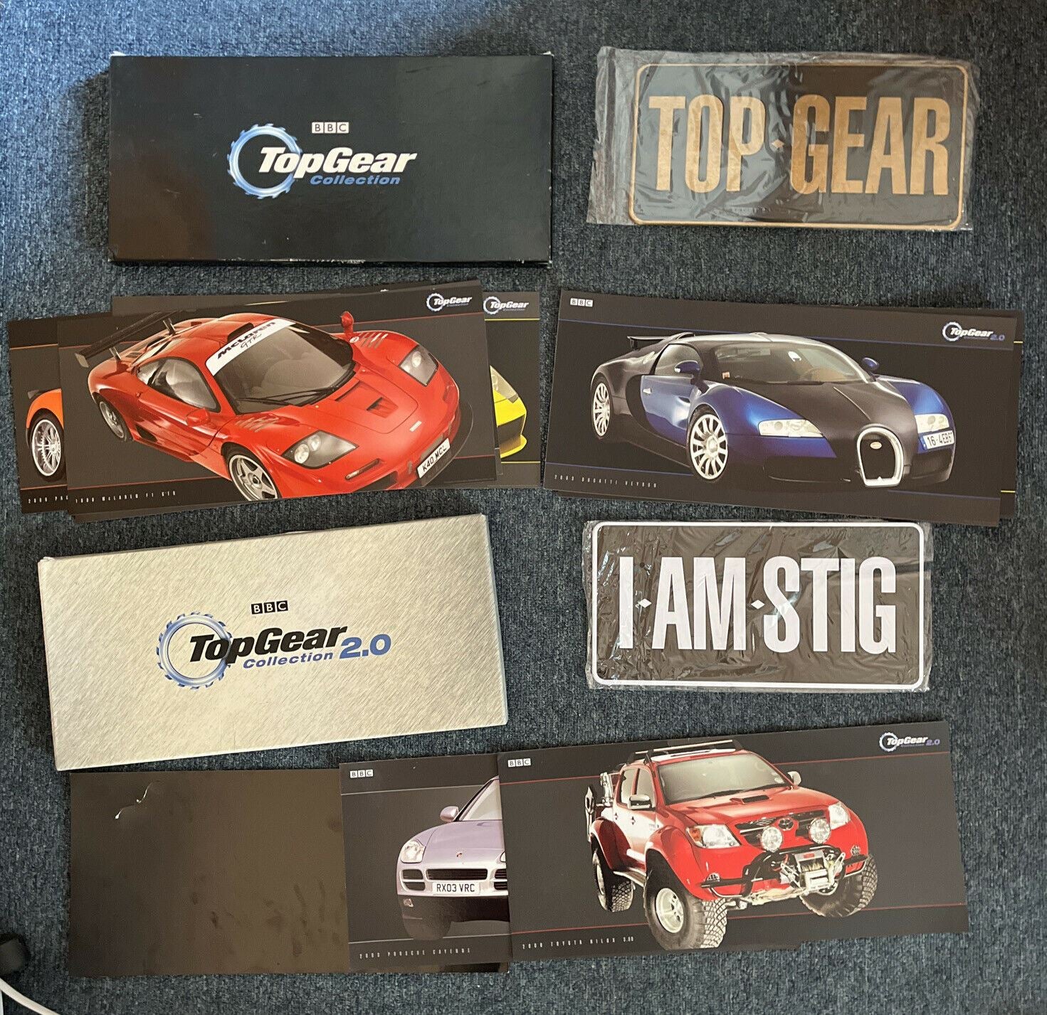 Top Gear Collection 1 & 2 with Licence Plates (DVD, 2008, 6-Disc Set ...