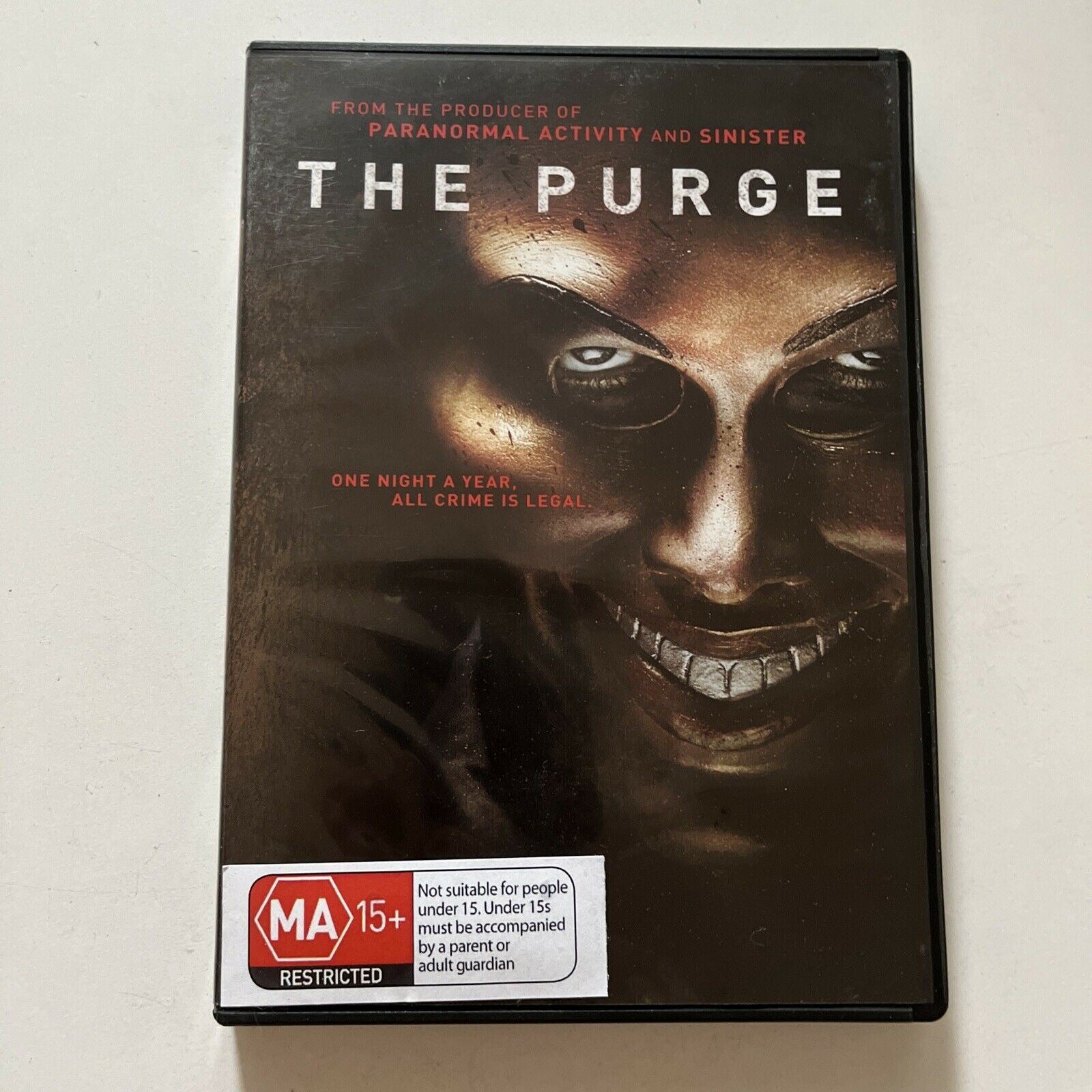 The Purge (DVD, 2013) Ethan Hawke, Lena Headey. Region 1 – Retro Unit