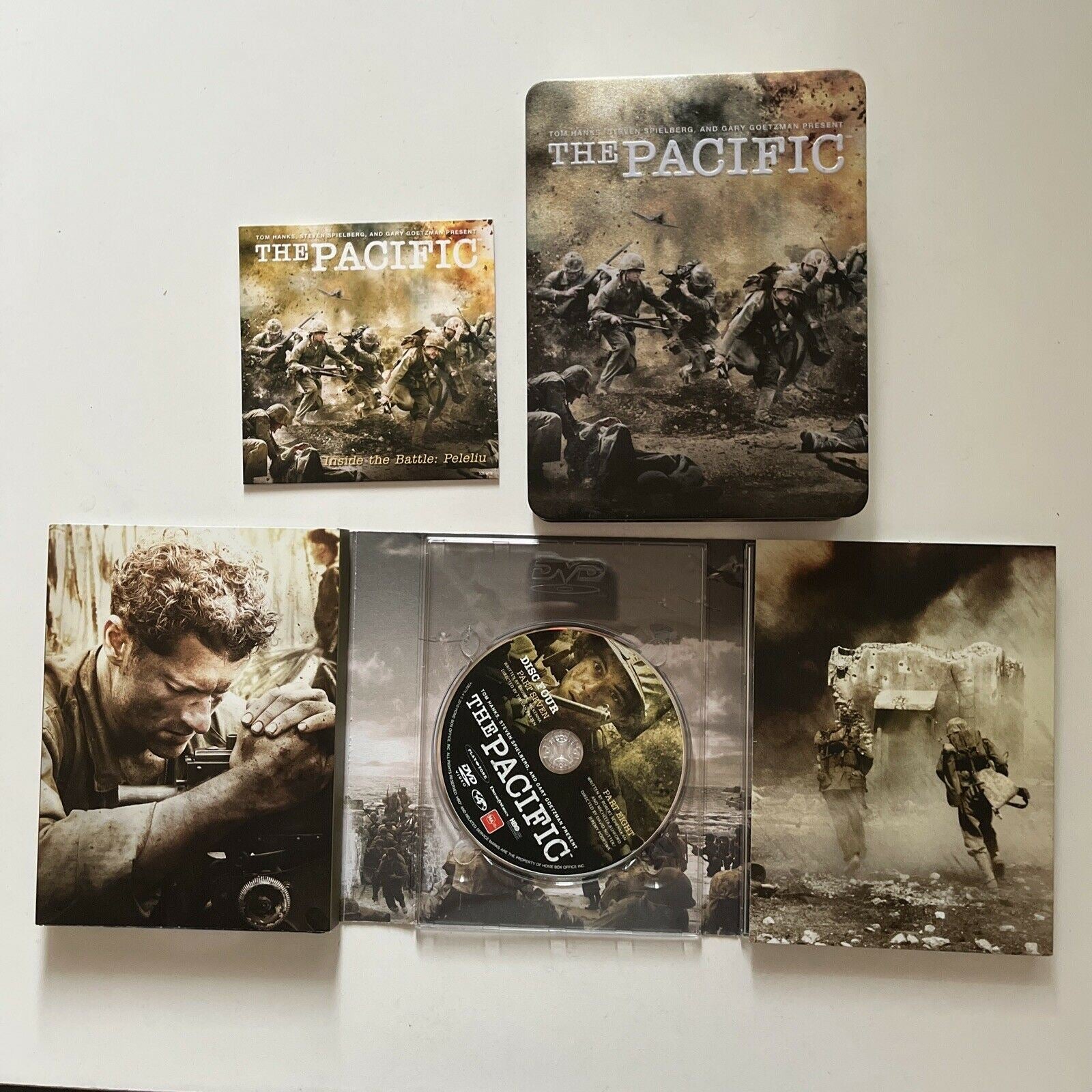 The Pacific - Complete Series - Tin Box Edition (DVD, 2010, 6-Disc) Re ...
