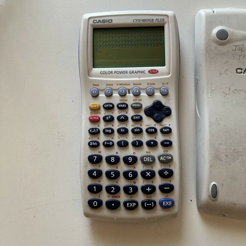 Casio CFX-9850GB PLUS Color Power Graphic Scientific Calculator - Test ...