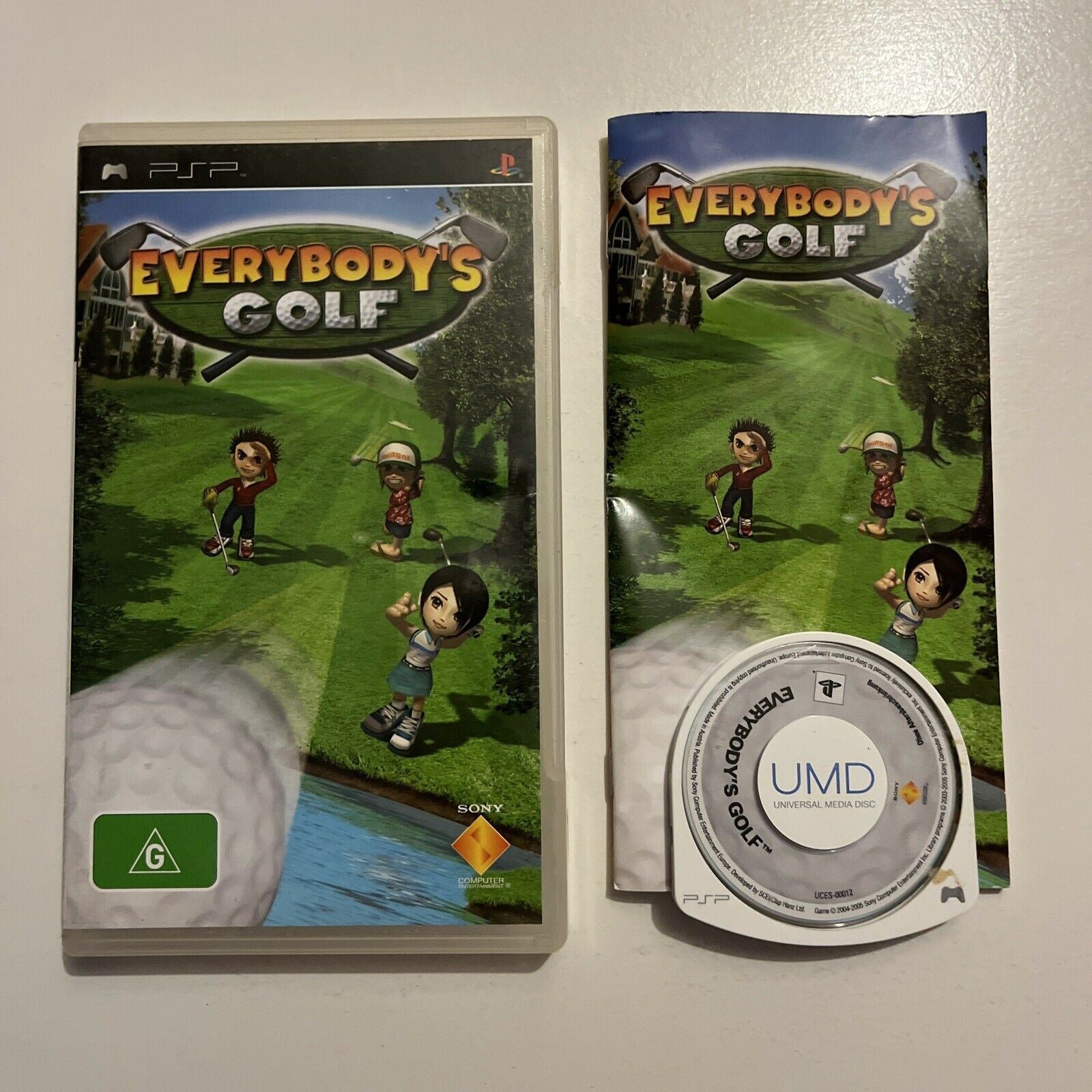 Everybody's Golf - Sony PSP PlayStation Portable Game With Manual ...