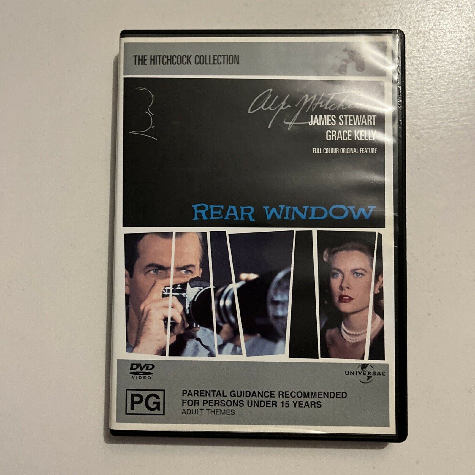 Rear Window (DVD, 1954) Alfred Hitchcock, James Stewart Region 4 ...