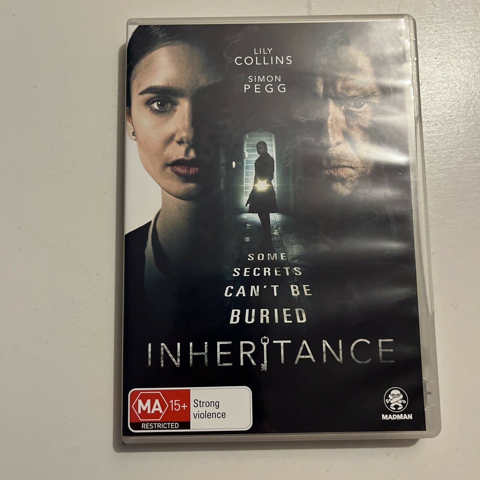 Inheritance (DVD, 2020) Lily Collins, Simon Pegg, Connie Nielsen. Regi ...