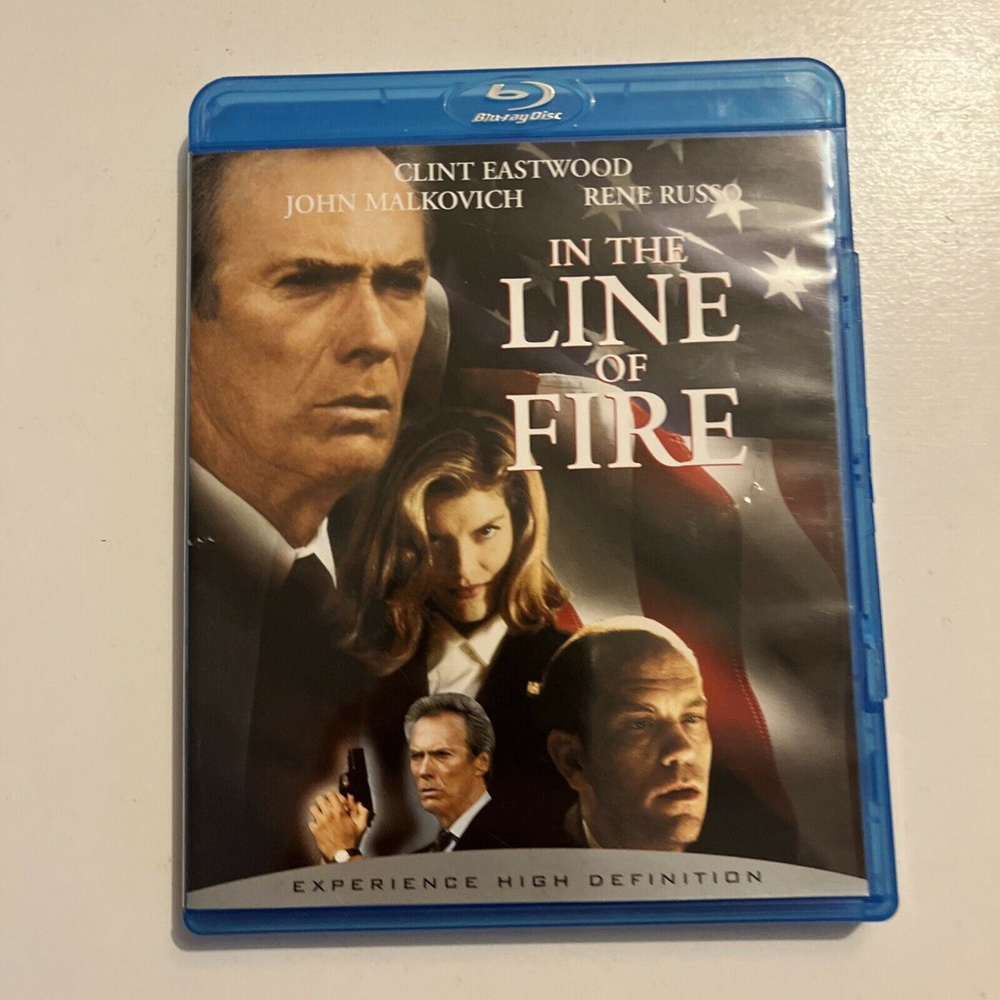 In The Line Of Fire (Bluray, 1993) Clint Eastwood, John Malkovich. All ...