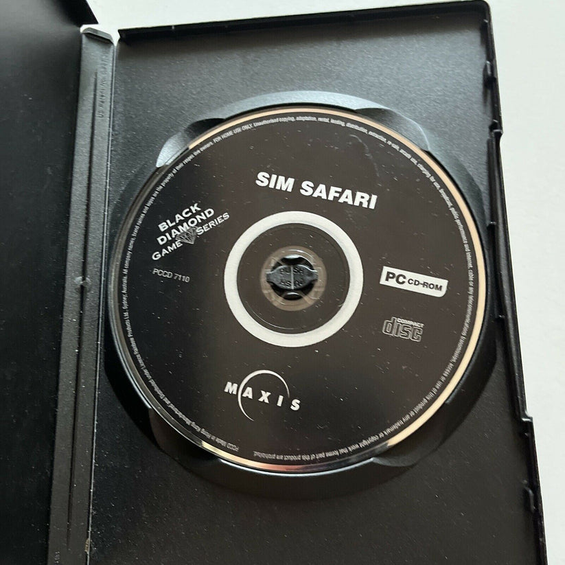 Sim Safari - PC CDROM Windows 95 Game – Retro Unit