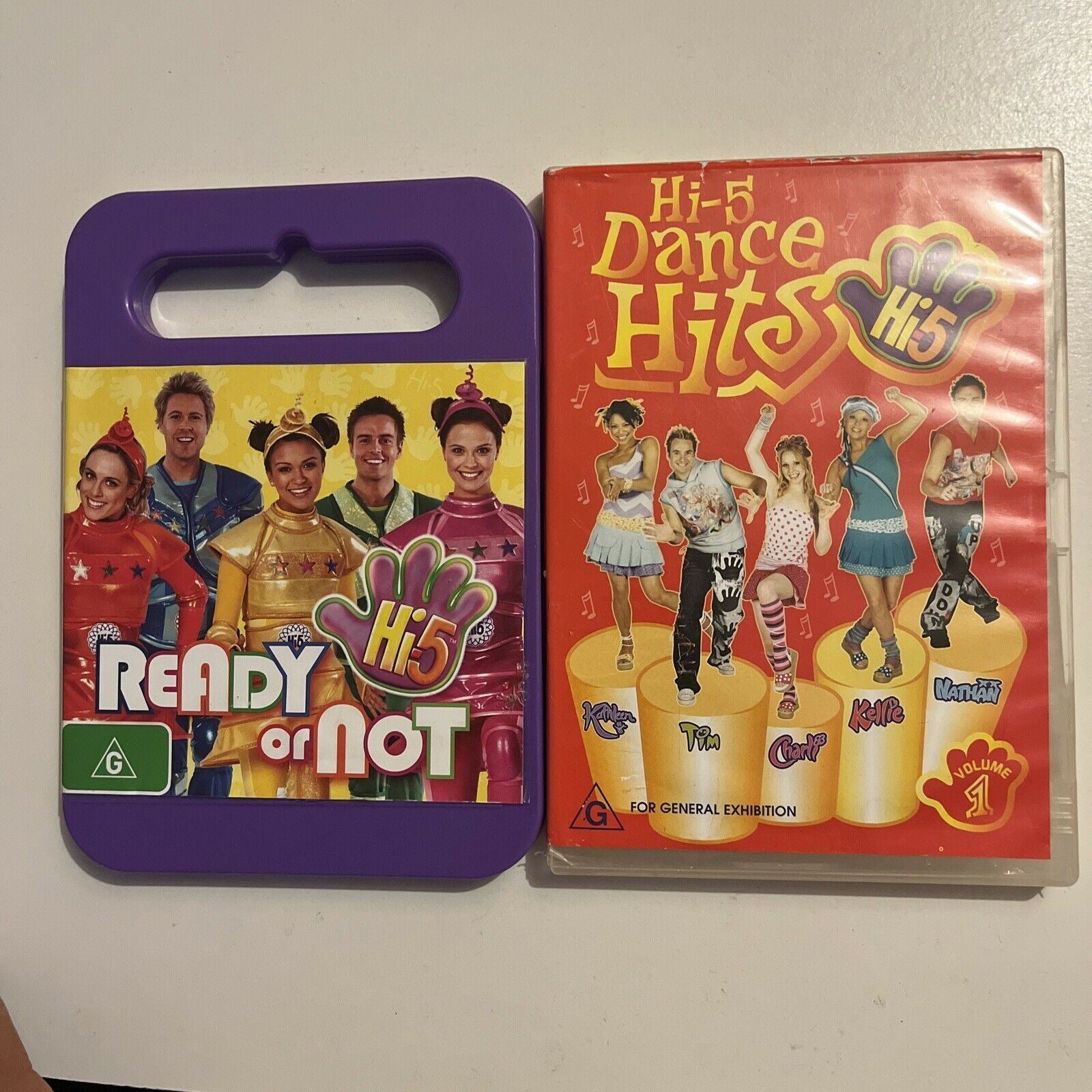 Hi-5 - Ready Or Not / Dance Hits (DVD, 2012, 2-Disc) Region 4 – Retro Unit