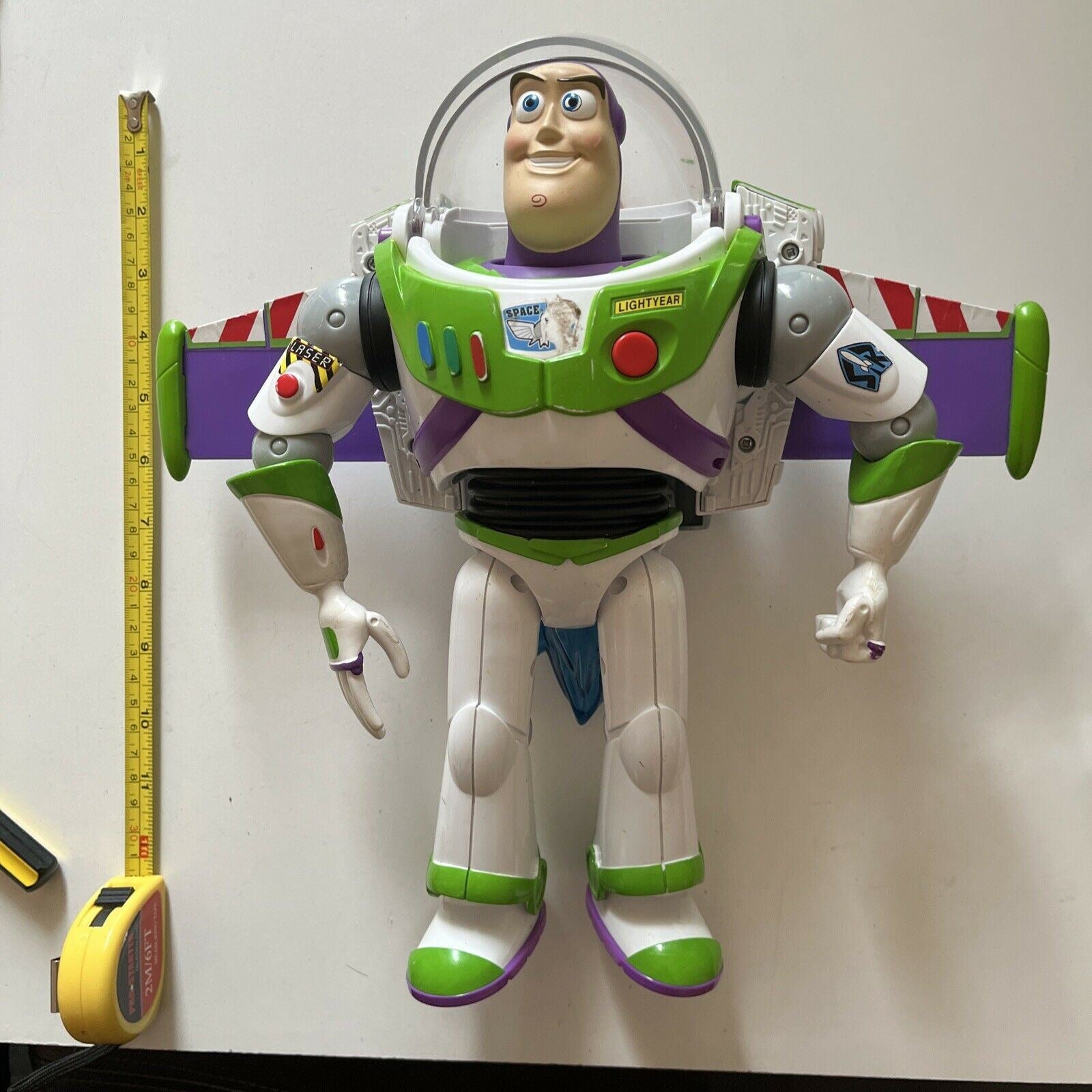 Buzz Lightyear 12" Action Figure Lights Voice Mattel 2015 – Retro Unit