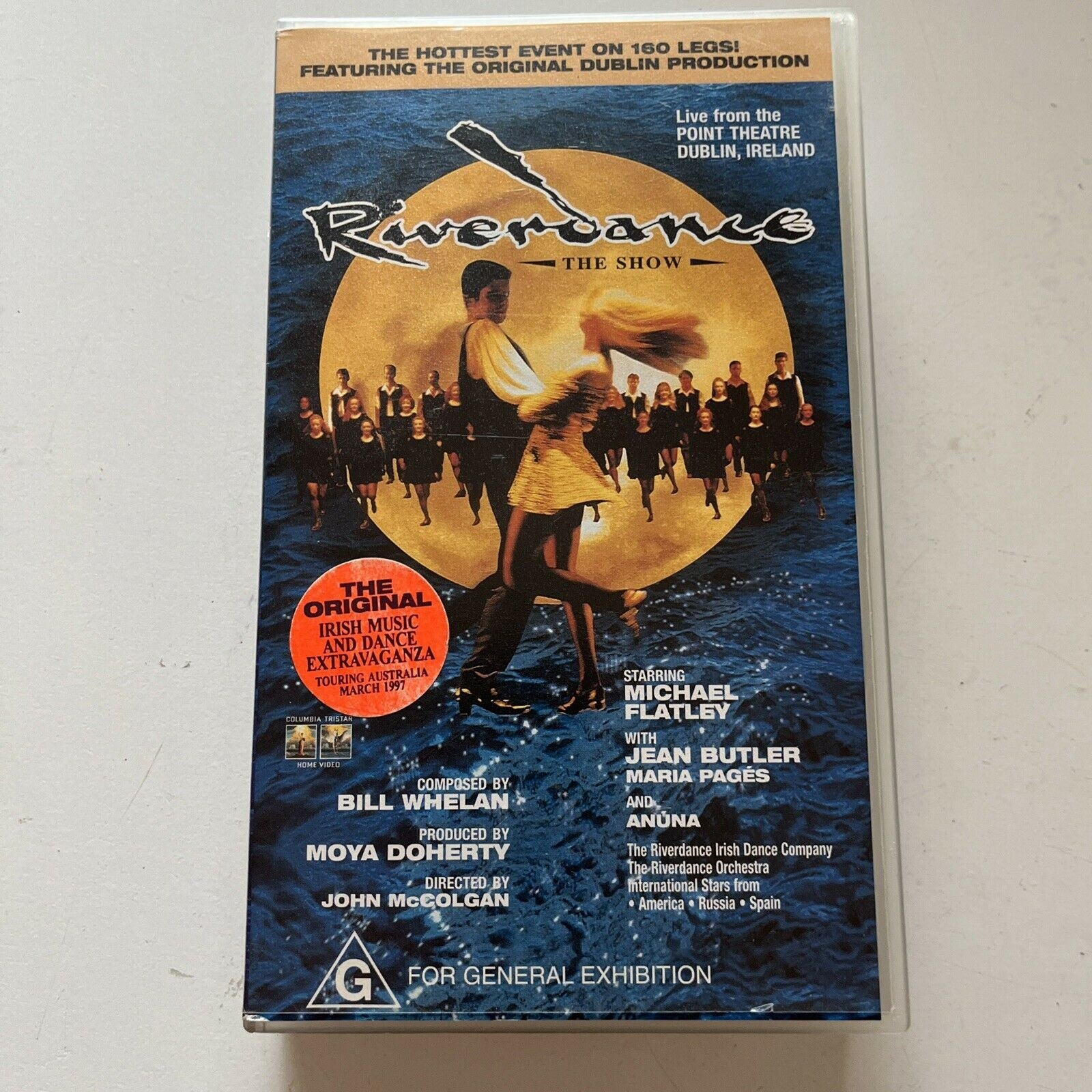 Riverdance The Show (VHS, 1996) Michael Flatley, Jean Butler, Maria Pa ...