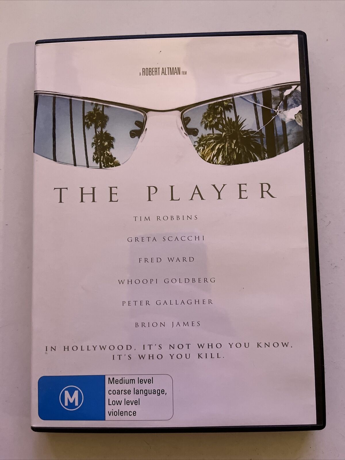 The Player (DVD, 1992) Tim Robbins, Greta Scacchi, Whoopi Goldberg Reg ...