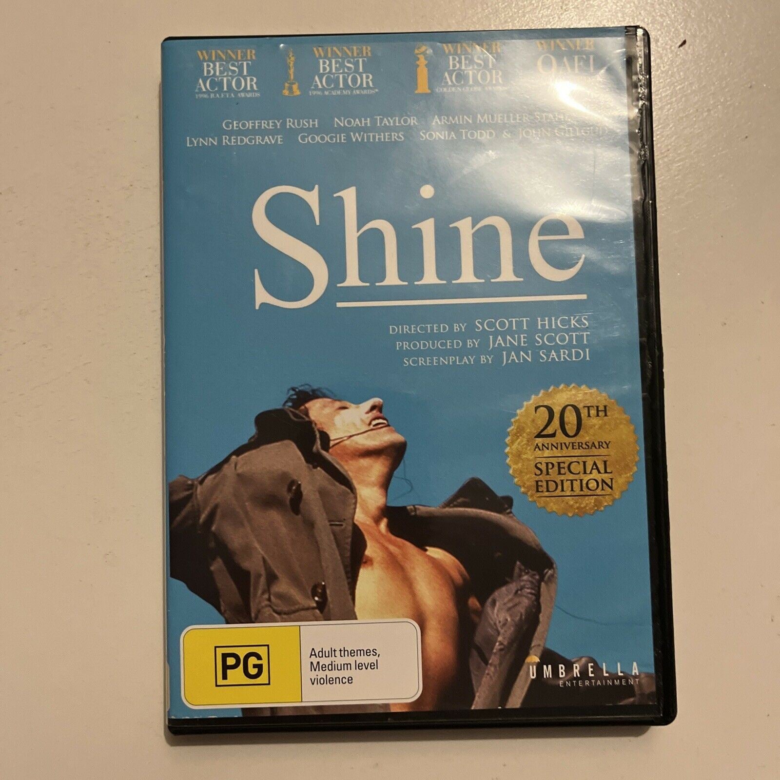Shine (DVD, 1996) Geoffrey Rush, Armin Mueller-Stahl, Noah Taylor. All ...