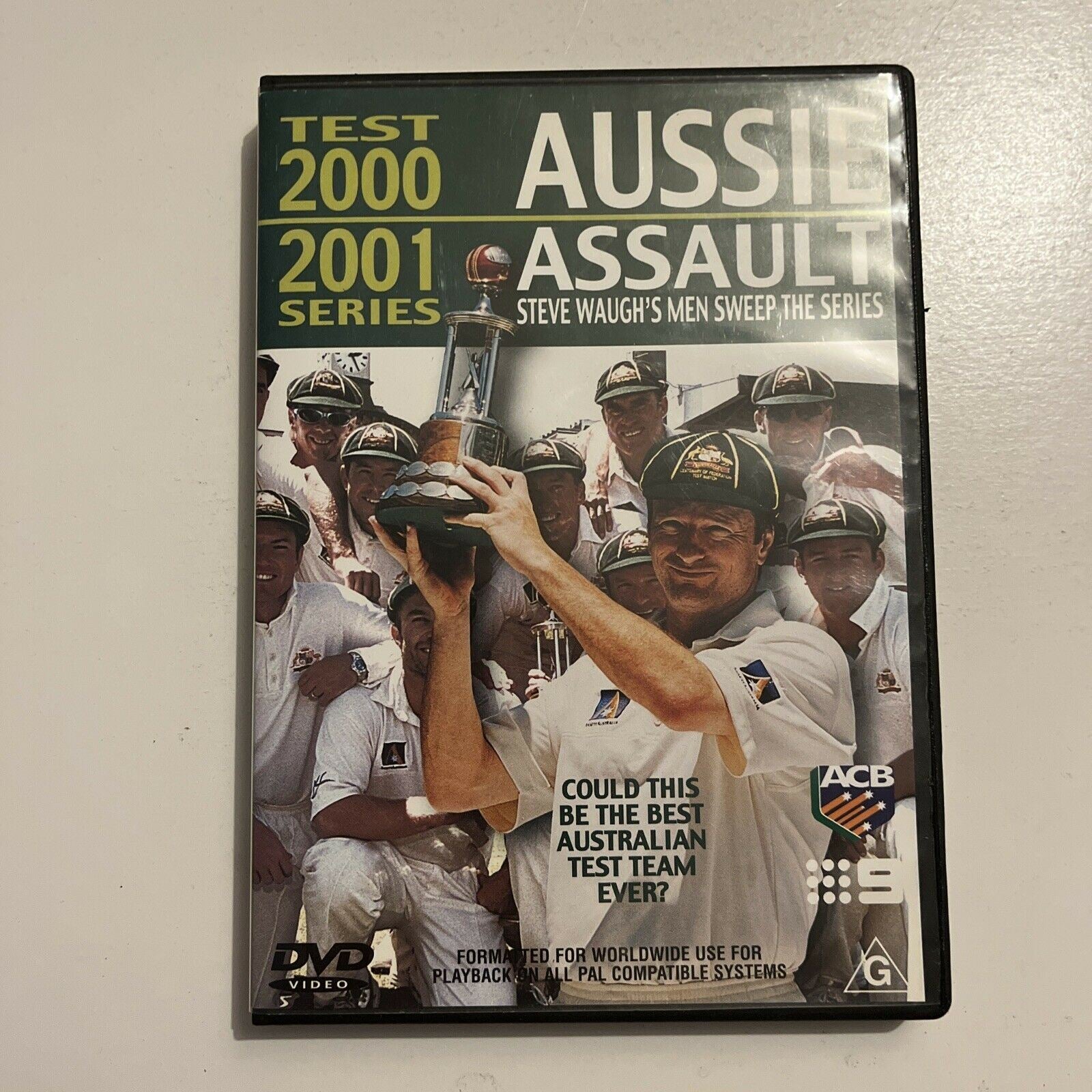 Aussie Assault - 2000/2001 Test Series (DVD, 2001) Steve Waugh. All Re ...