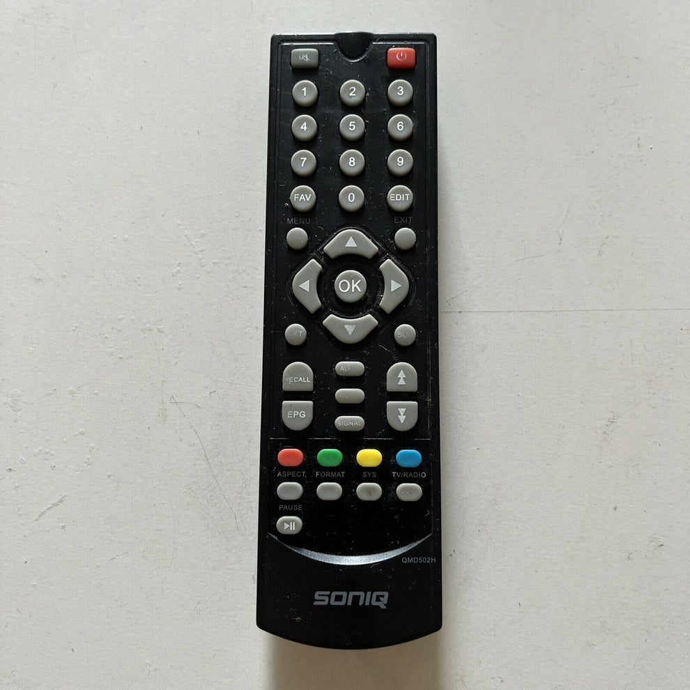 Genuine Soniq QMD502H Remote Control for HD set top box – Retro Unit