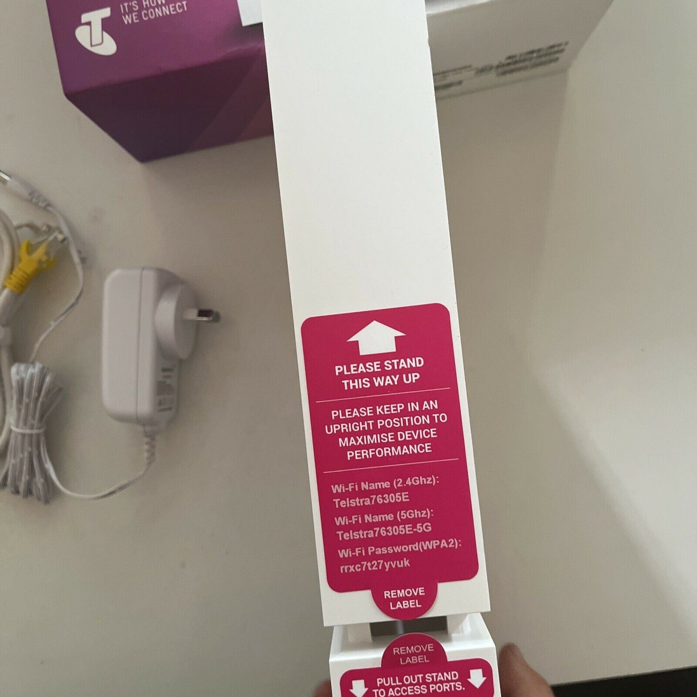 Telstra Gateway Connection Modem for Fibre To Node/Fibre To Building ...