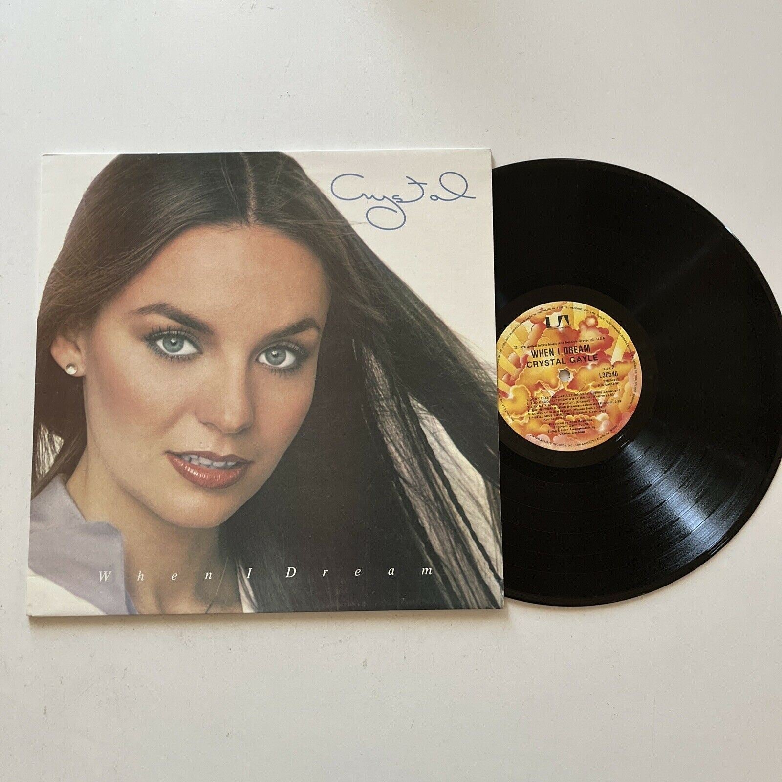 Crystal Gayle - When I Dream (Vinyl, 1978) – Retro Unit