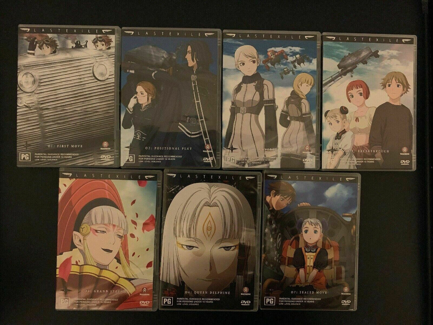 Last Exile - Complete Series (DVD, 2016, 7-Disc) Steampunk Anime Madma ...