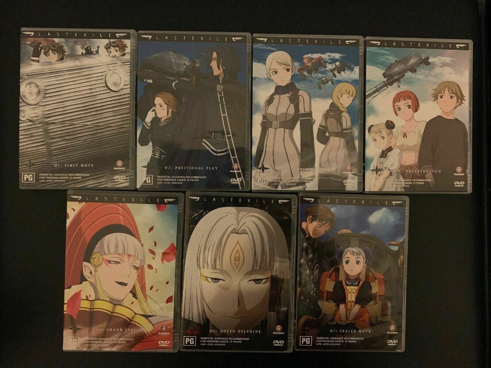 Last Exile - Complete Series (DVD, 2016, 7-Disc) Steampunk Anime Madma ...