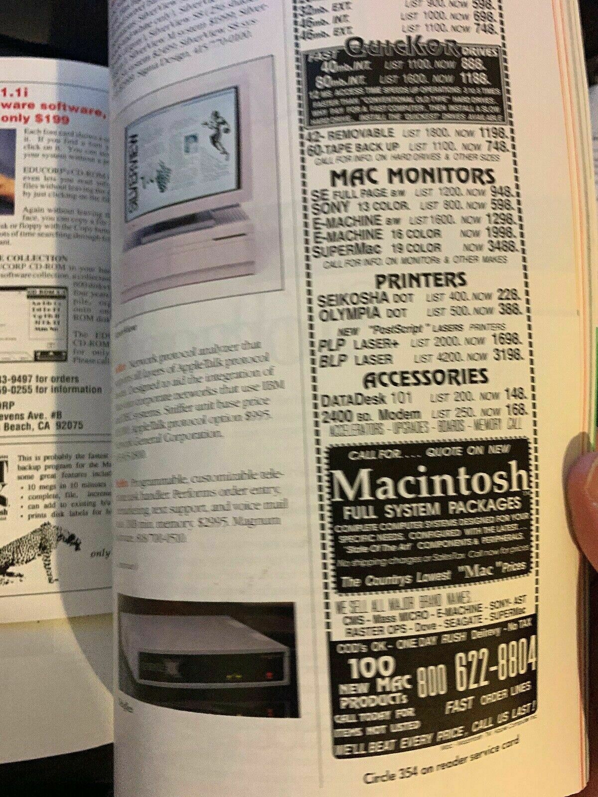 Macworld December 1988 The Macintosh Magazine New Design Tools – Retro Unit