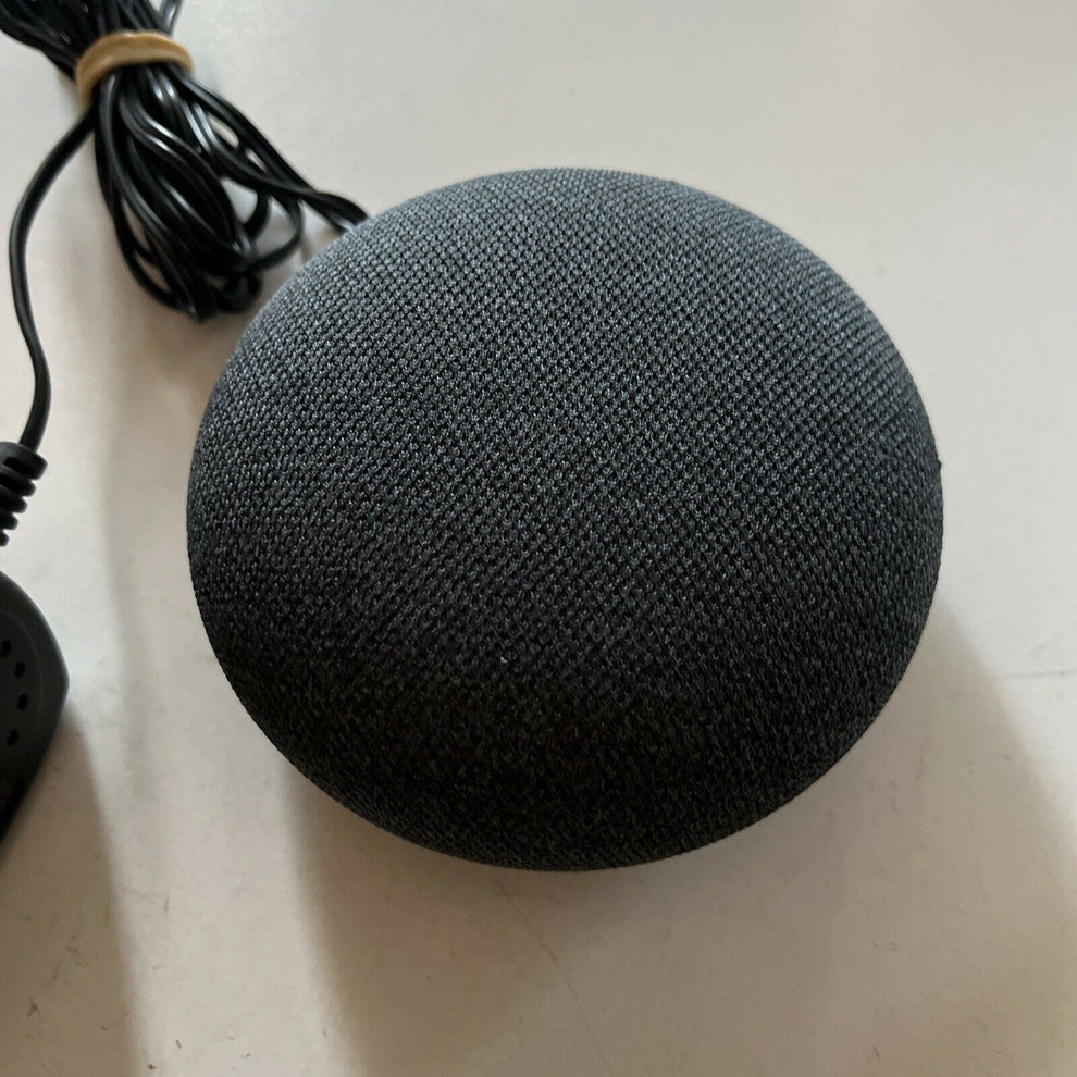 Google Home Mini Model H0A Charcoal – Retro Unit