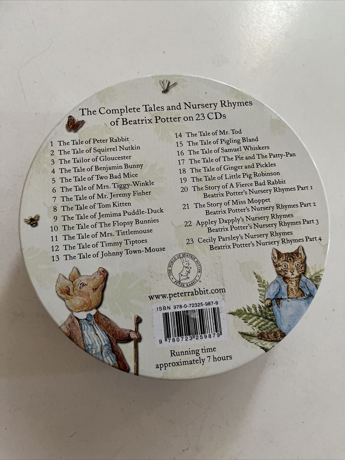 Beatrix Potter Audio Books: All 23 CD Classic Beatrix Potter Tales by ...
