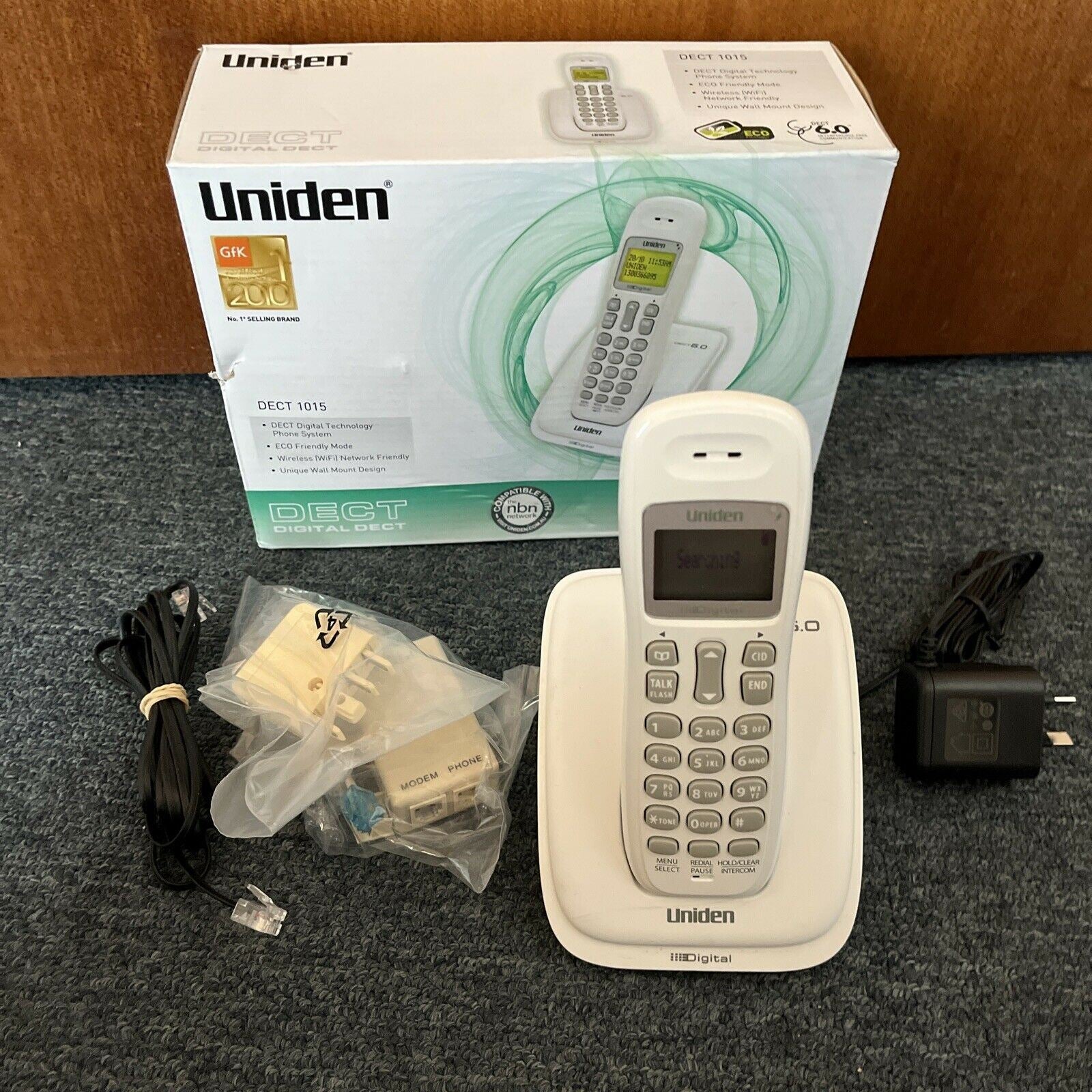 Uniden DECT 1015 Cordless Handset Telephone – Retro Unit