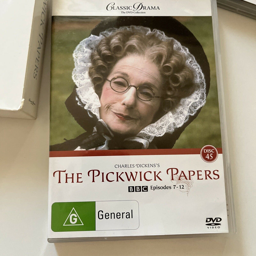 Charles Dickens': The Pickwick Papers (DVD, 1985, 2-Disc) BBC Region 4 ...