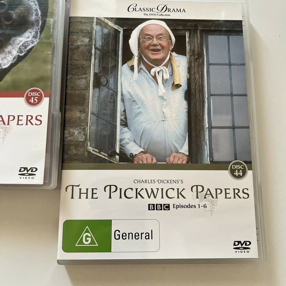 Charles Dickens': The Pickwick Papers (DVD, 1985, 2-Disc) BBC Region 4 ...