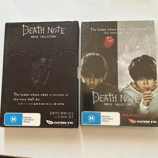 Death Note - Movie Collection (DVD, 2006, 2-Disc) Tatsuya Fujiwara, Re ...