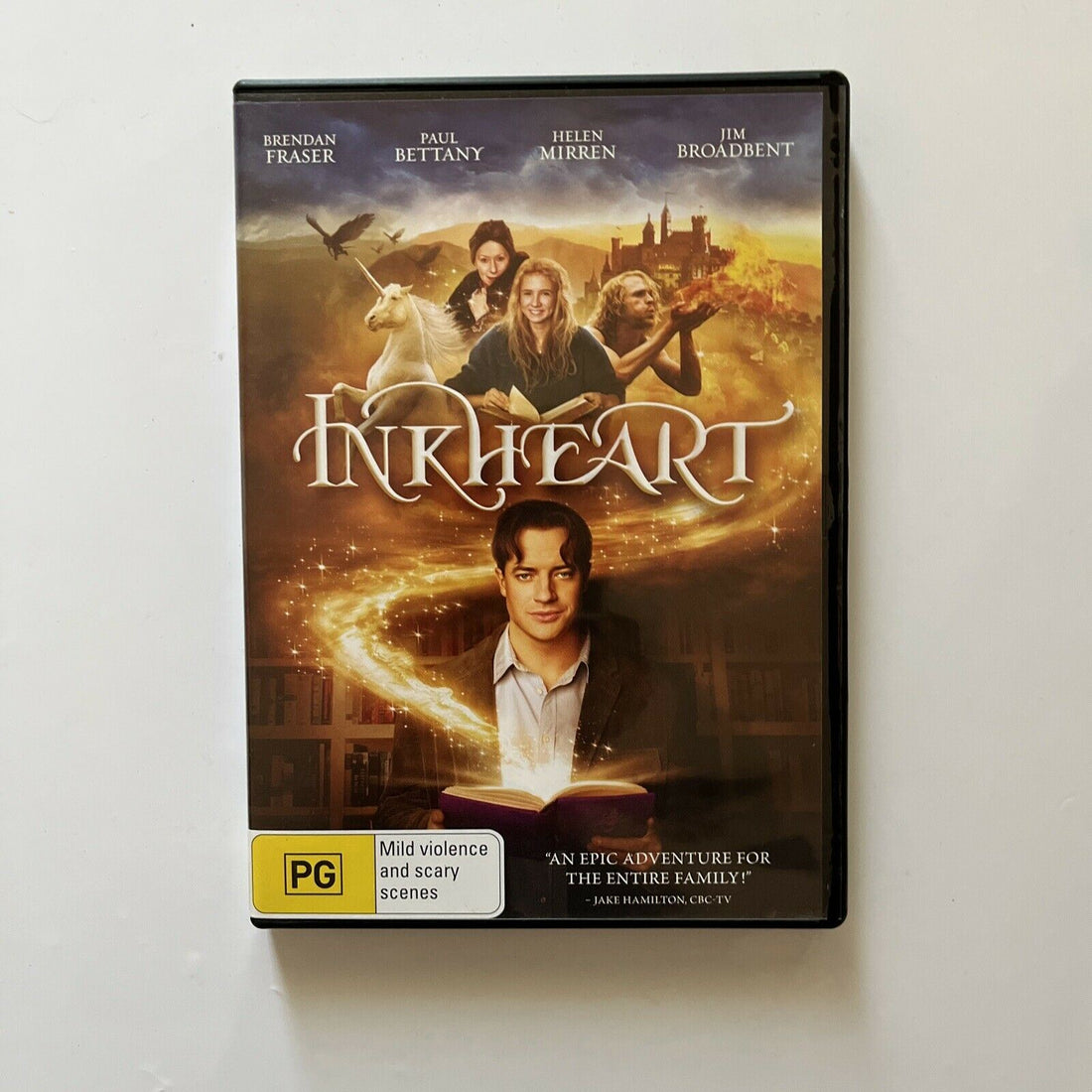 Inkheart (DVD, 2008) Brendan Fraser, Paul Bettany, Helen Mirren, Regio ...
