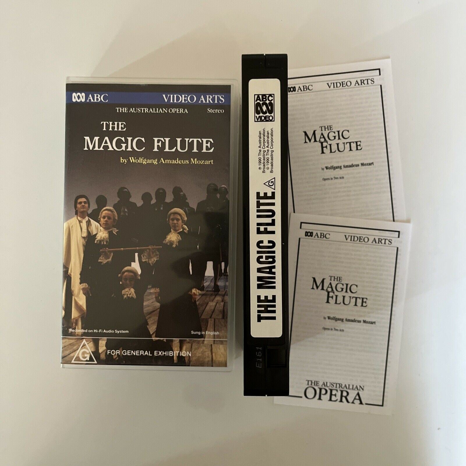 The Magic Flute - The Australian Opera (VHS, 1991) PAL – Retro Unit