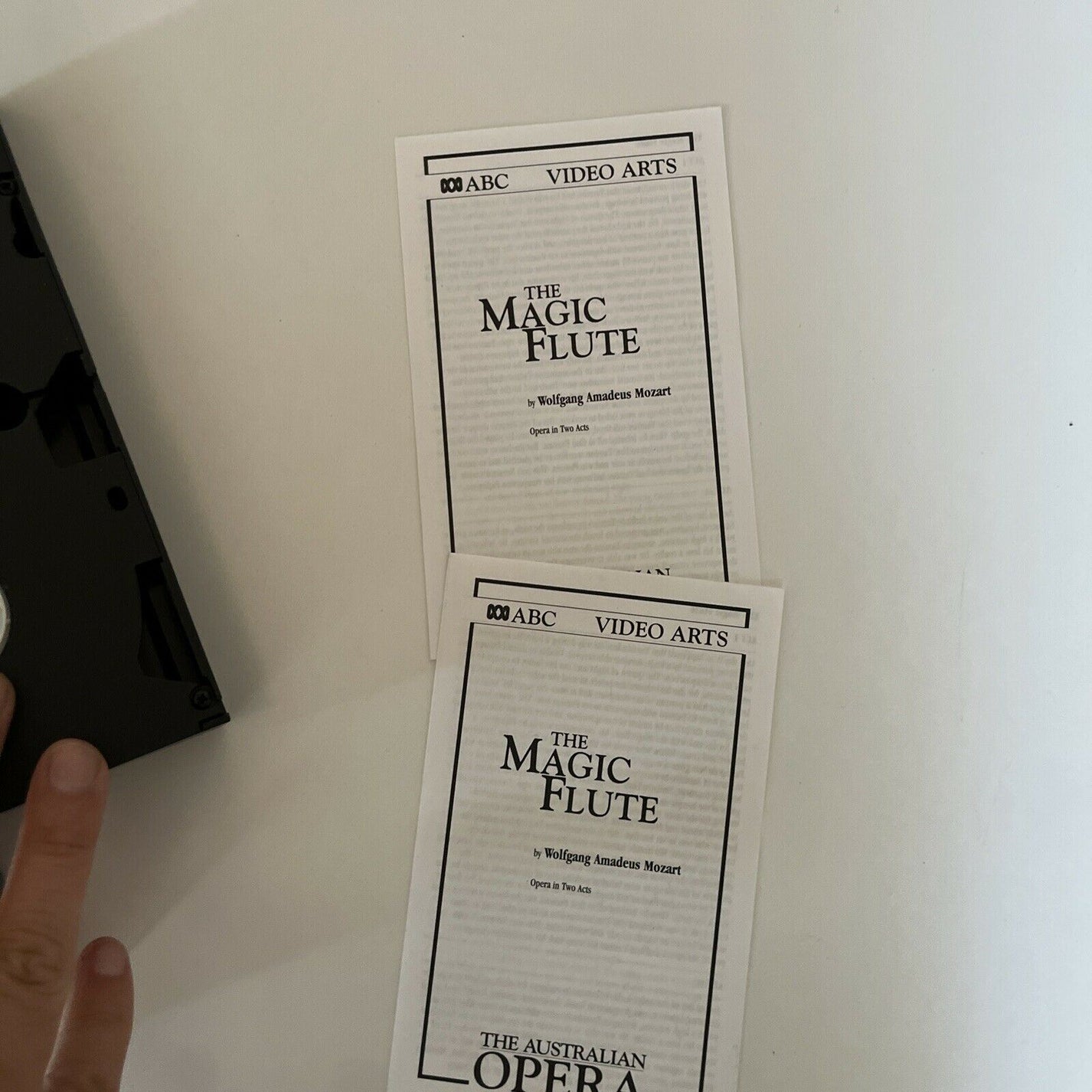 The Magic Flute - The Australian Opera (VHS, 1991) PAL – Retro Unit