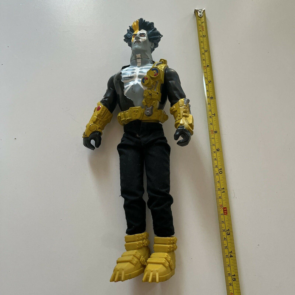 ACTION MAN Villain Tempest 2001 Hasbro 33cm Electro Yellow Blue Action ...