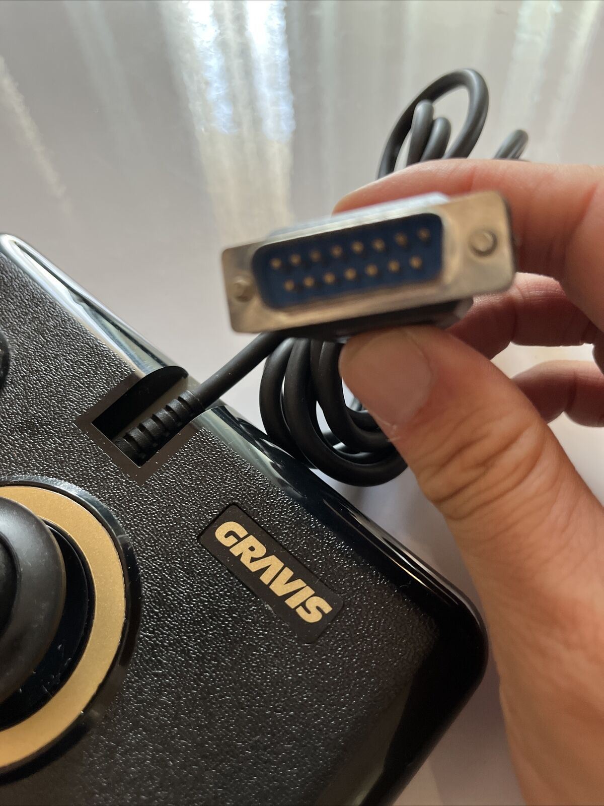 Vintage Gravis Joystick For PC Serial Port – Retro Unit