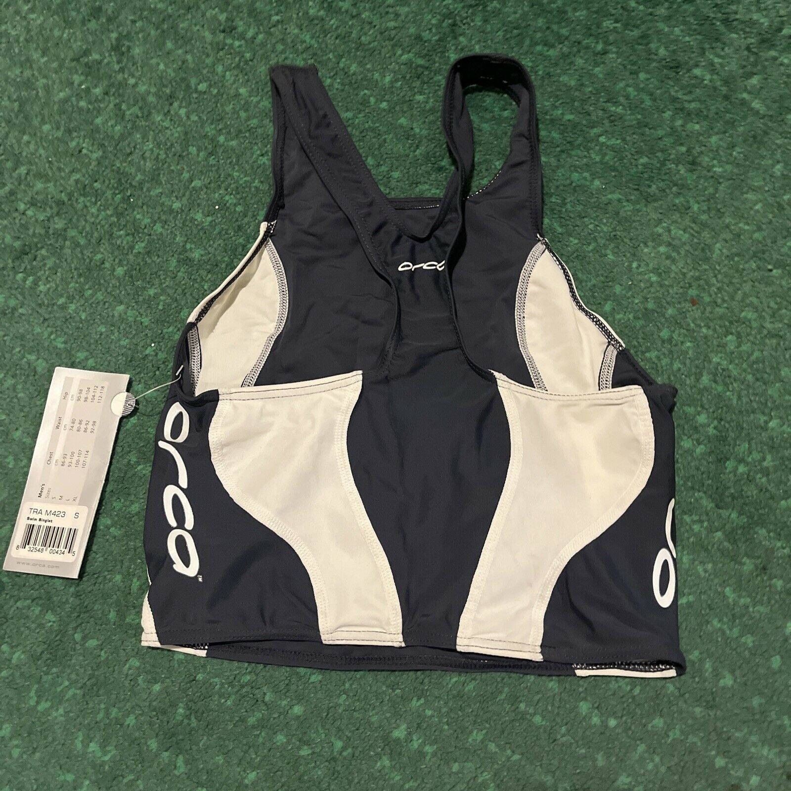 Orca Race Swim Men's Singlet Small Size – Retro Unit