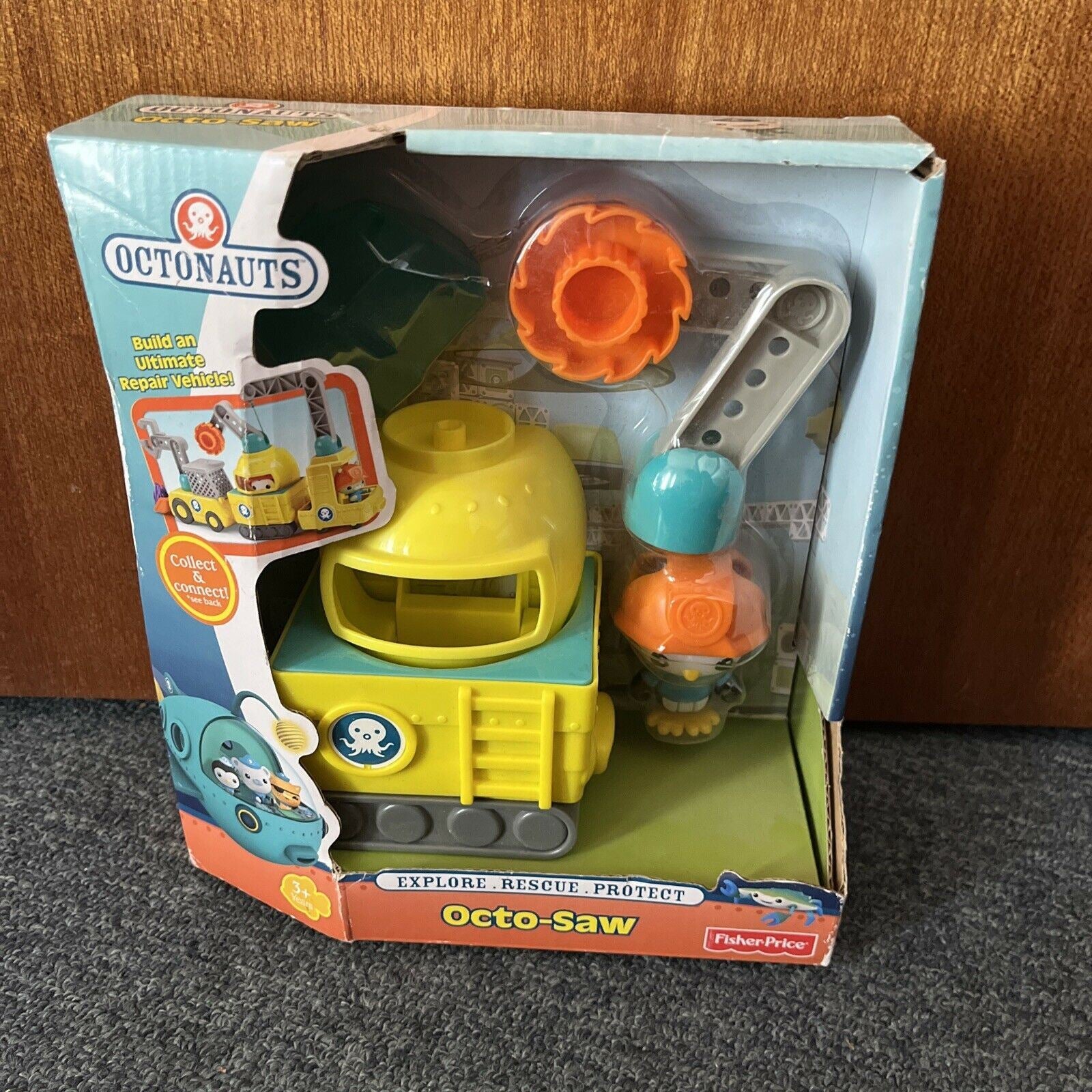 *New* Octonauts Octo-Saw Vehicle Fisher-Price – Retro Unit