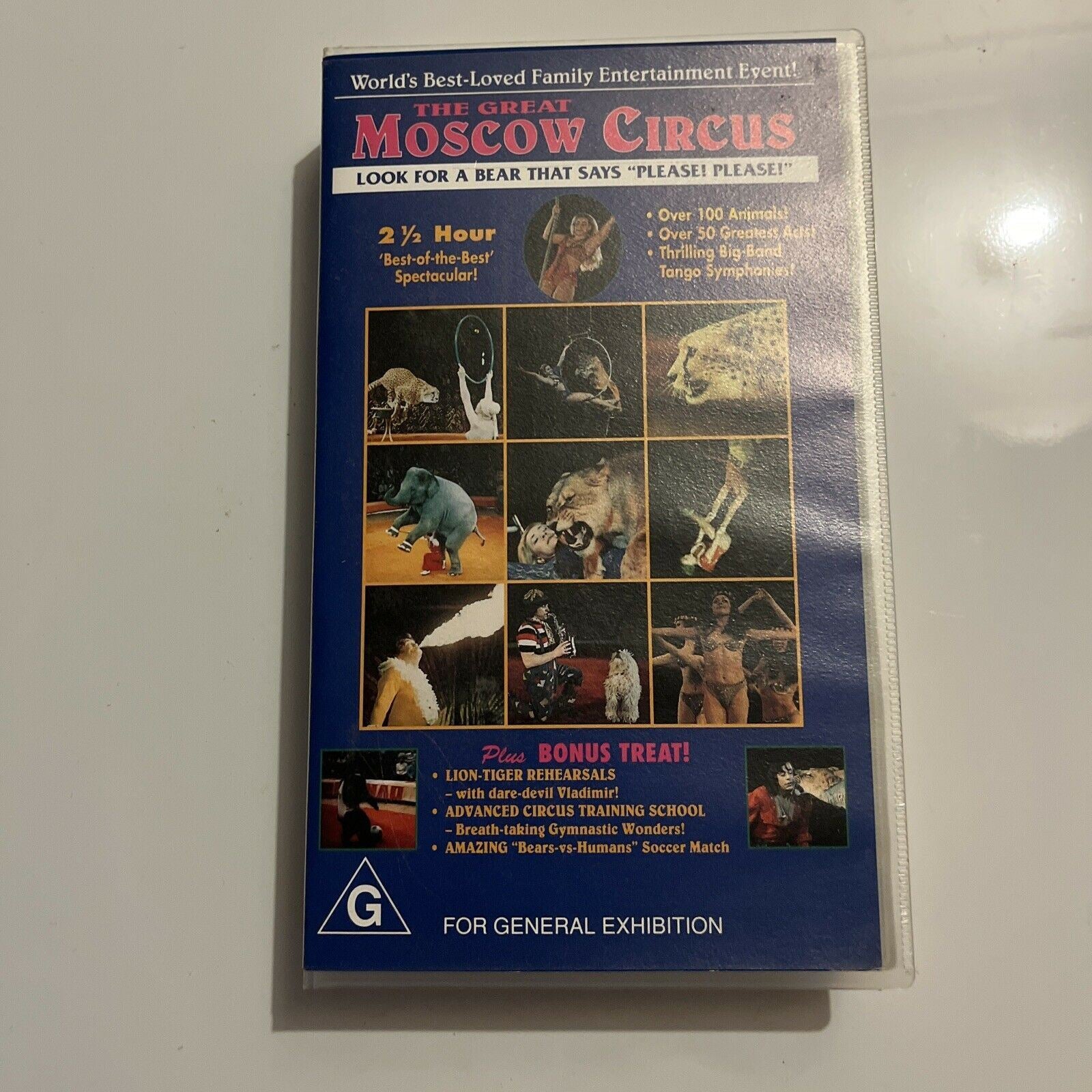 The Great Moscow Circus (VHS, 1993) PAL – Retro Unit