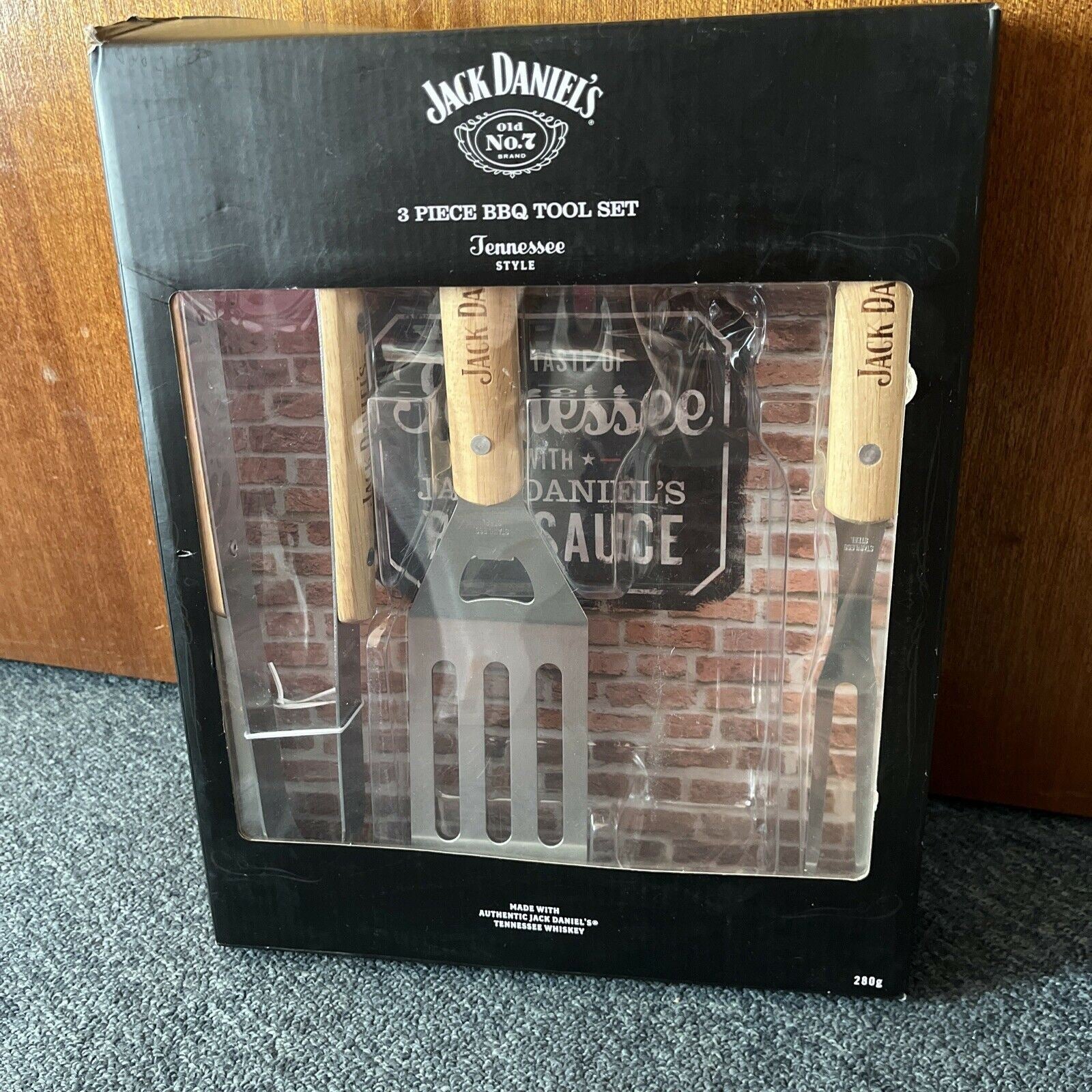 Jack Daniels: 3 Piece BBQ Tool Set Tennessee Style *no bbq sauce ...