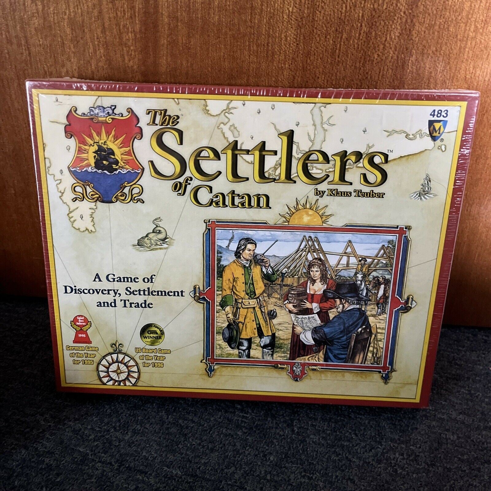 *New Sealed* The Settlers of Catan by Klaus Teuber Board Game – Retro Unit