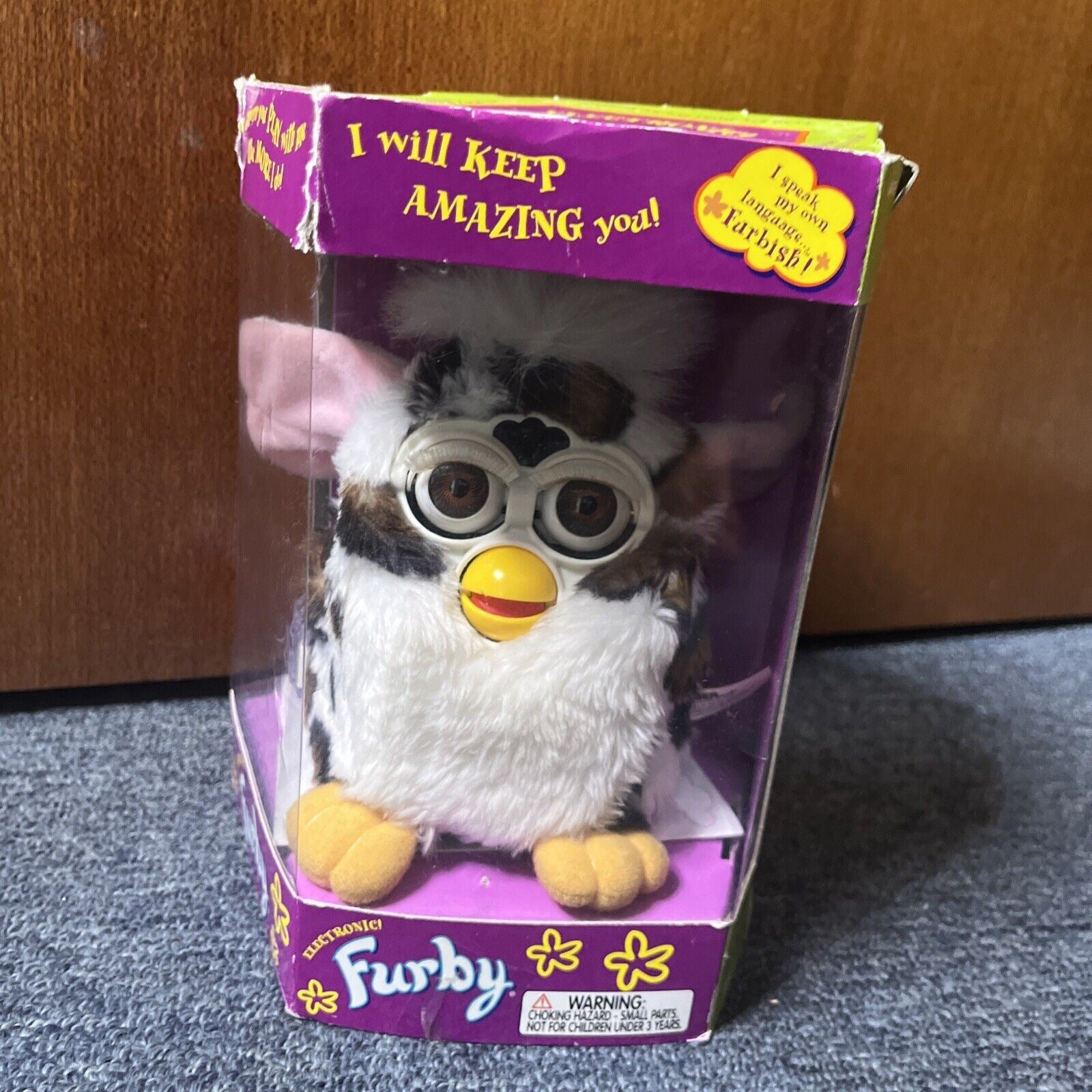 Furby 1999 with Box & Manual Model 70-800 Hasbro – Retro Unit