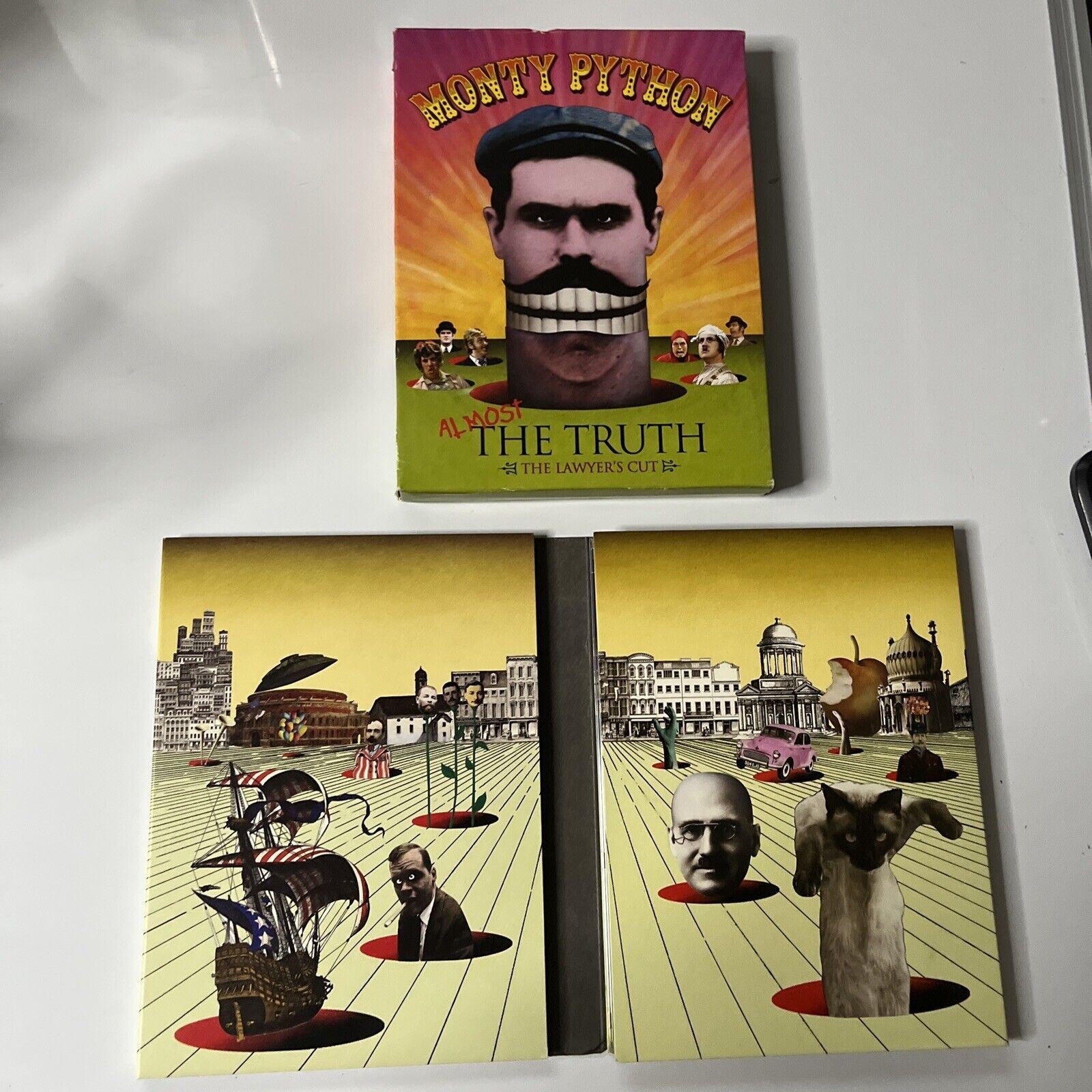 Monty Python - Almost The Truth : The Lawyers Cut (DVD, 2009, 3-Disc ...