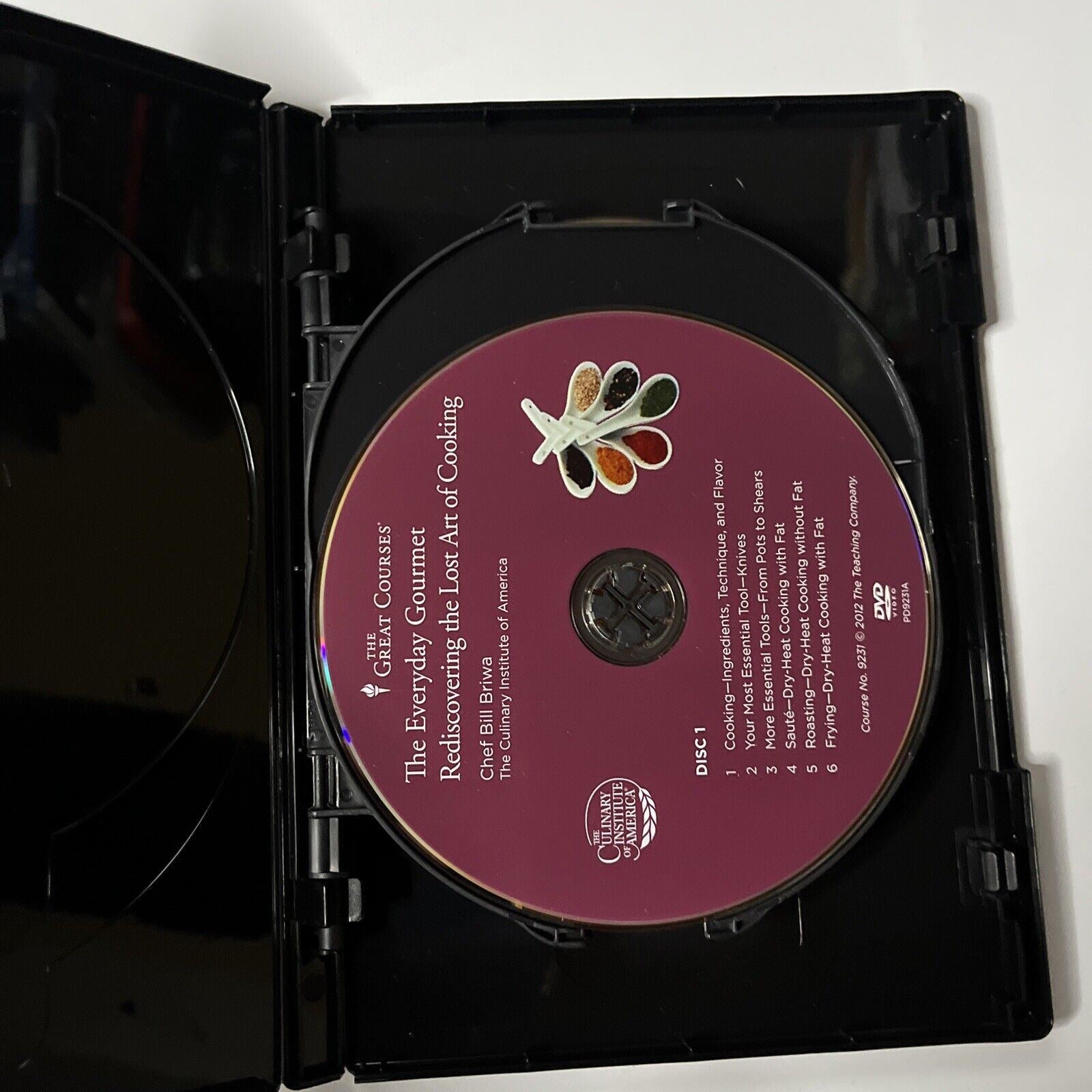 Great Courses: The Everyday Gourmet Culinary Institute of America Cook ...