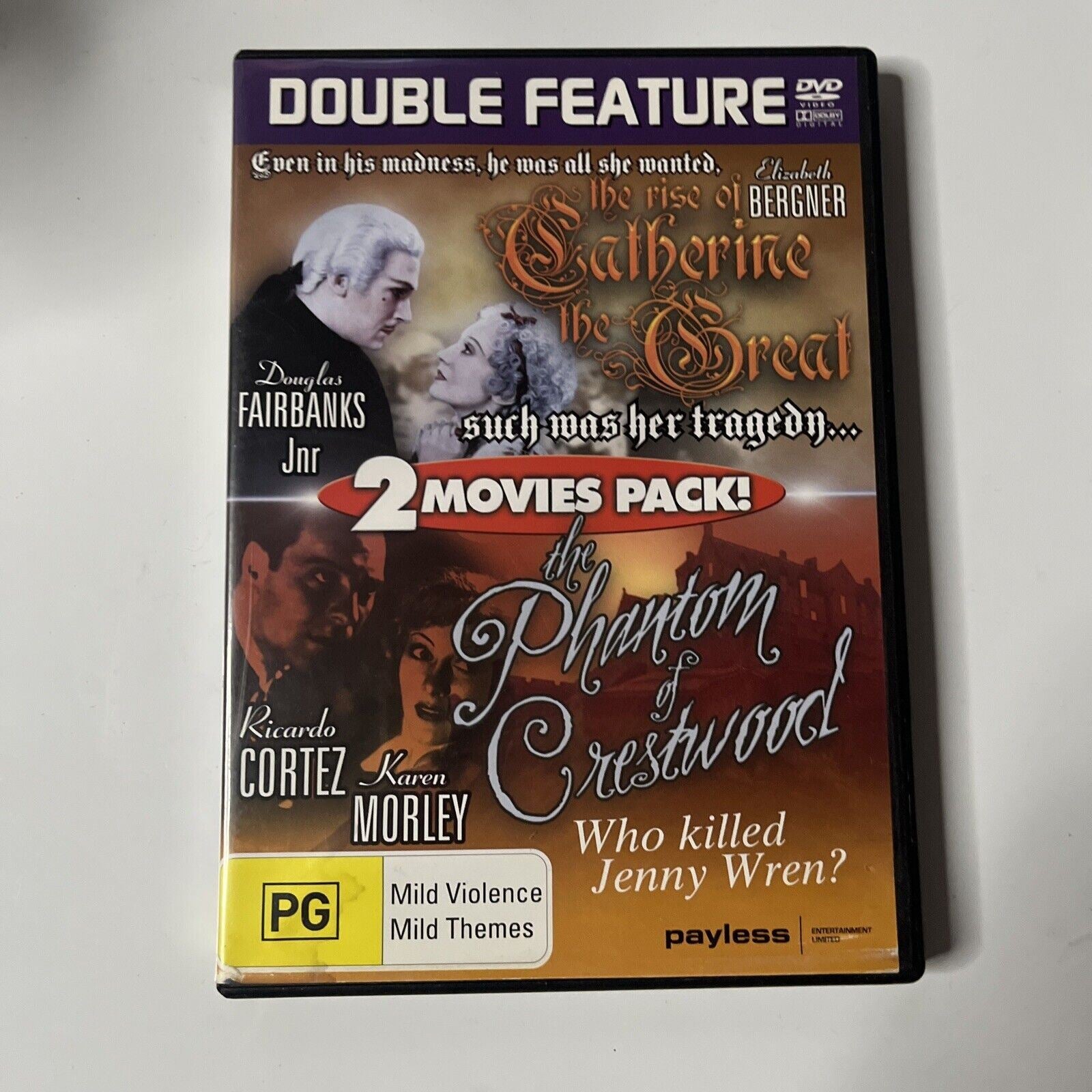 The Rise of Catherine the Great / The Phanton of Crestwood (DVD) All R ...