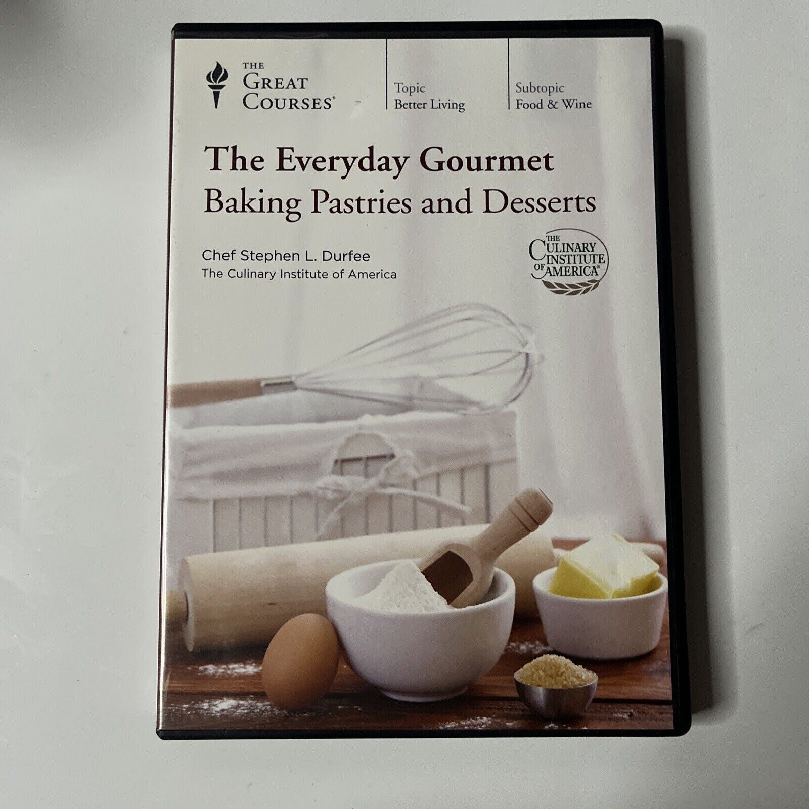 The Great Courses : Everyday Gourmet Baking Pastries & Desserts DVD Al ...