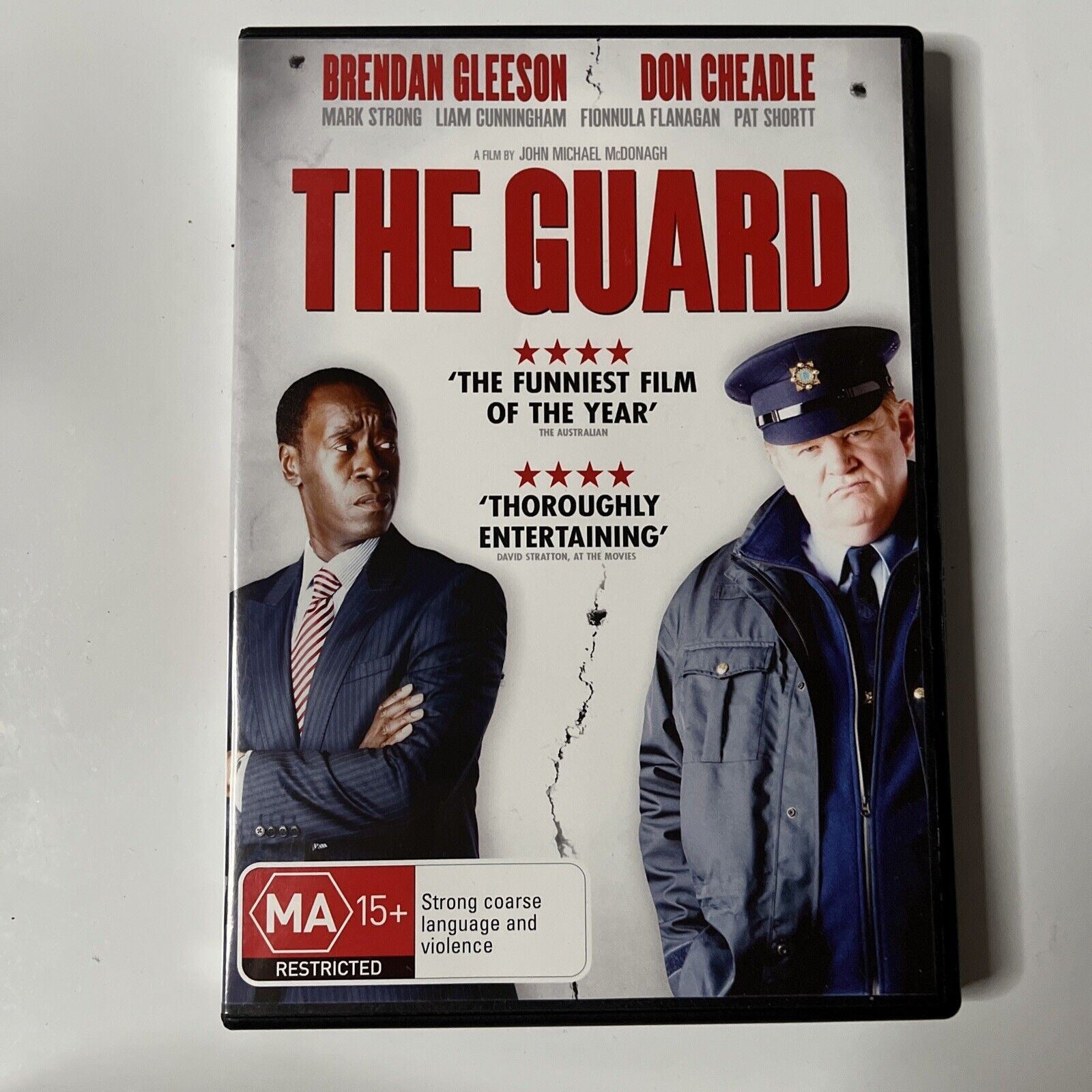 The Guard (DVD, 2011) NEW Brendan Gleeson, Don Cheadle, Liam Cunningha ...