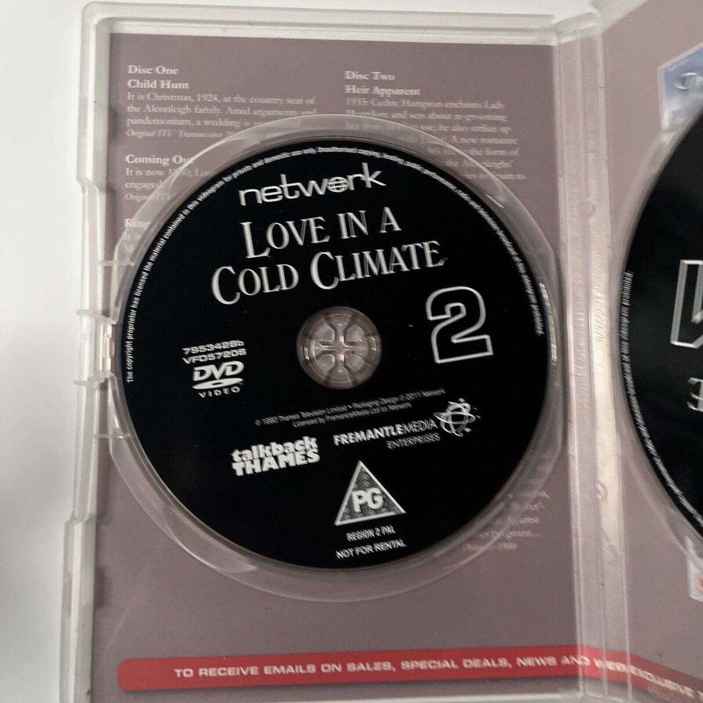 Love in a Cold Climate - The Complete Series (DVD, 1980, 2-Disc) Regio ...