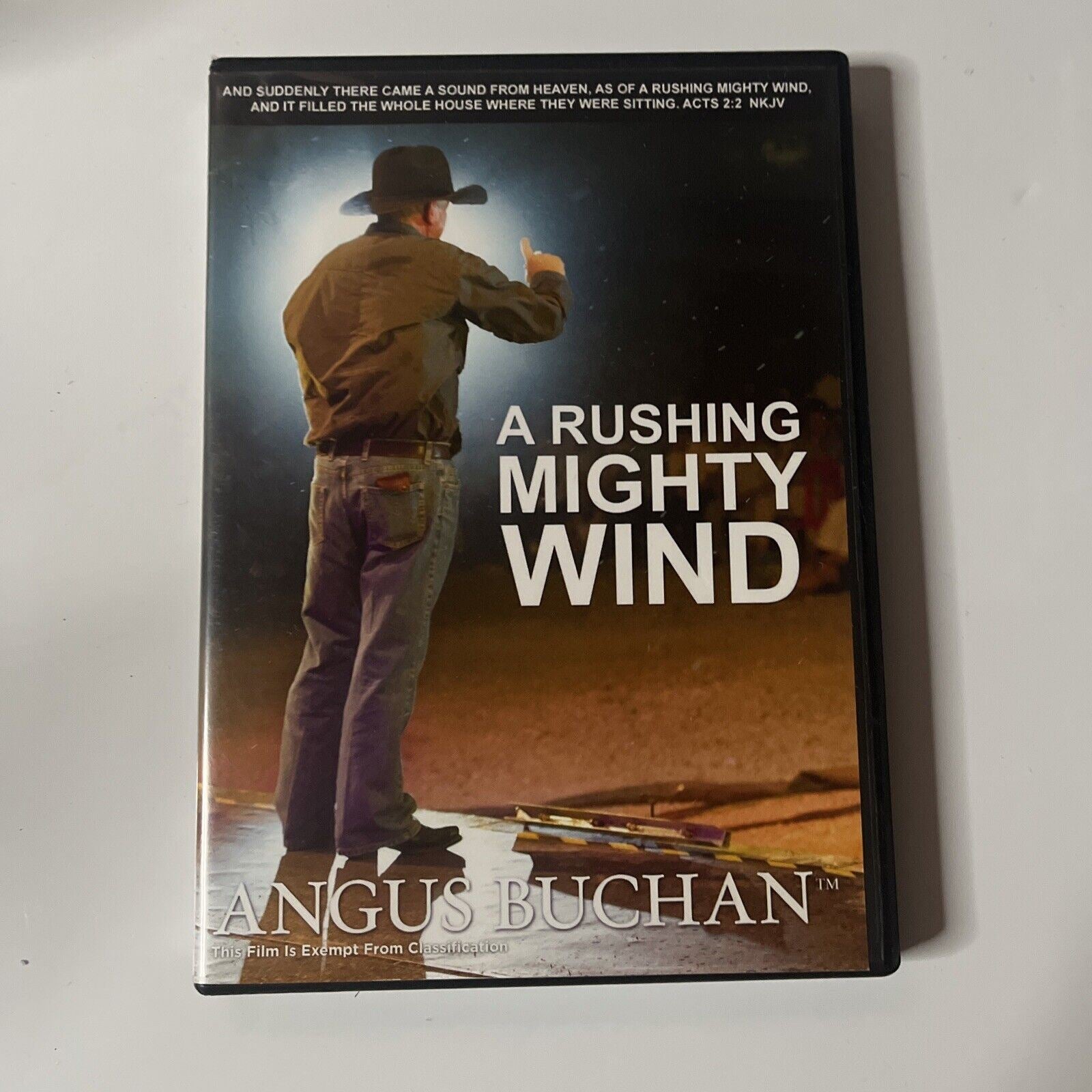 A Rushing Mighty Wind (DVD, 2012) Angus Buchan, Ein Gedi. NEW ALL REGI ...