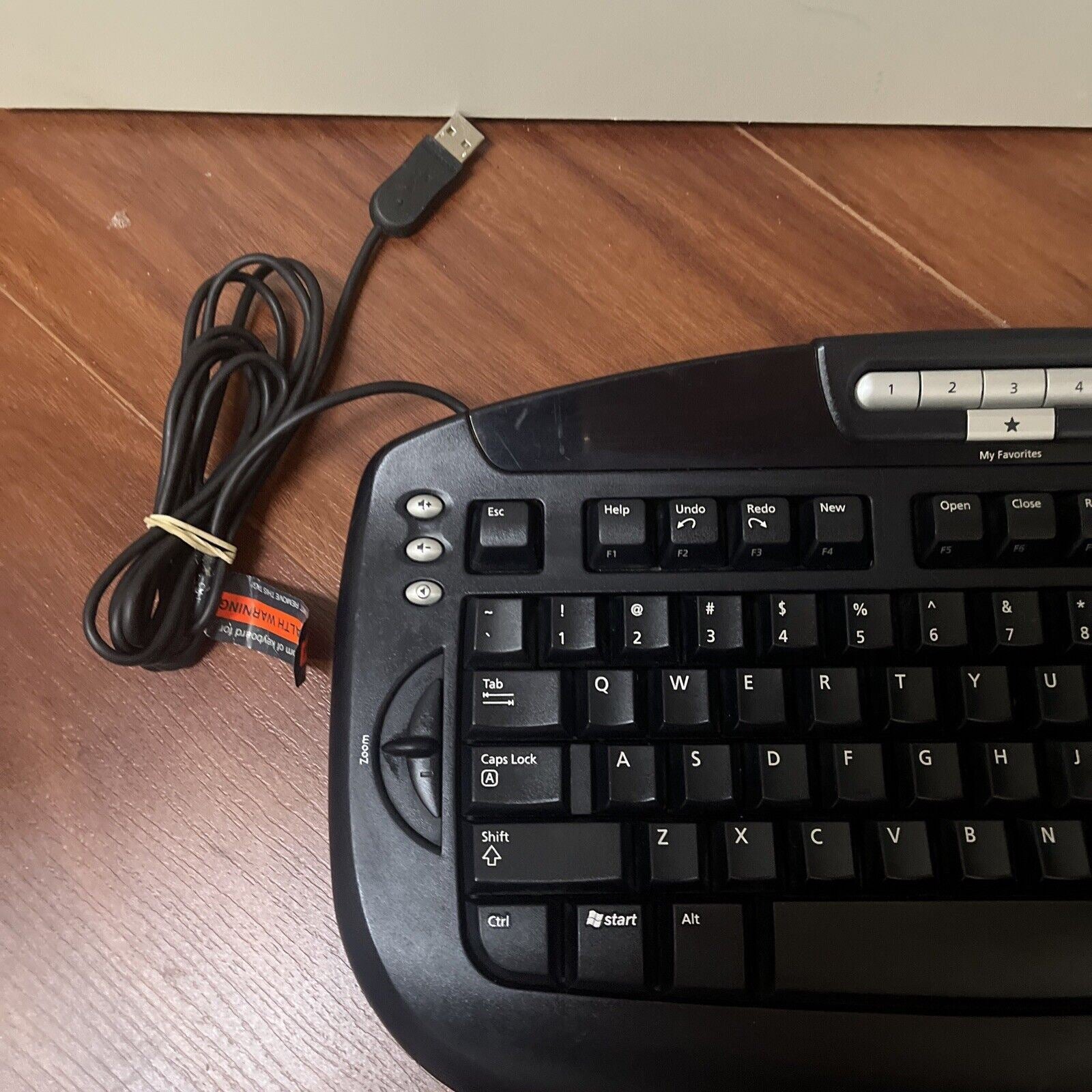 Microsoft Digital Media Keyboard 1.0A KC-405 USB – Retro Unit