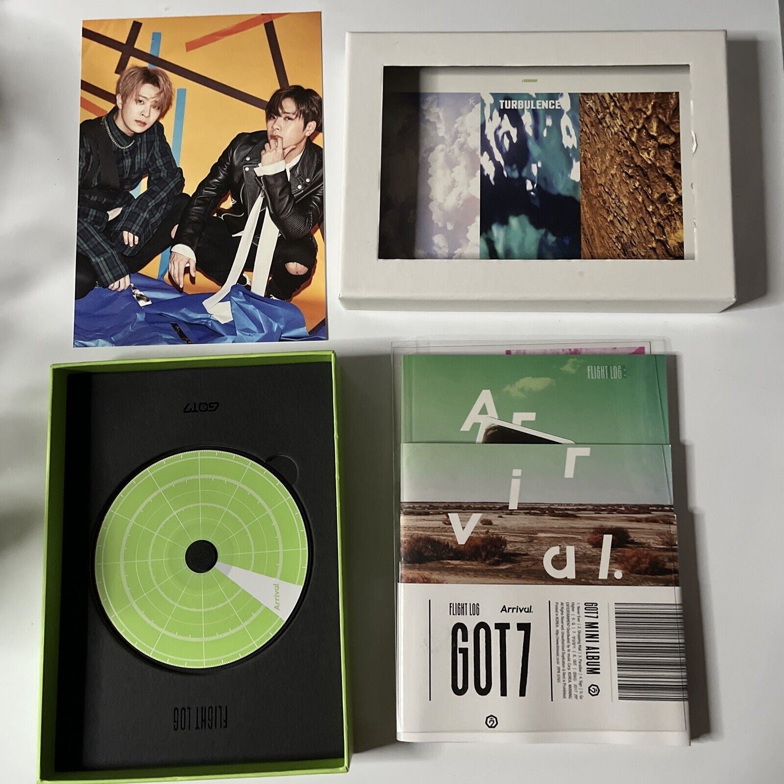 GOT7 Mini Album - Flight Log : ARRIVAL (CD, 2017) with Booklet – Retro Unit