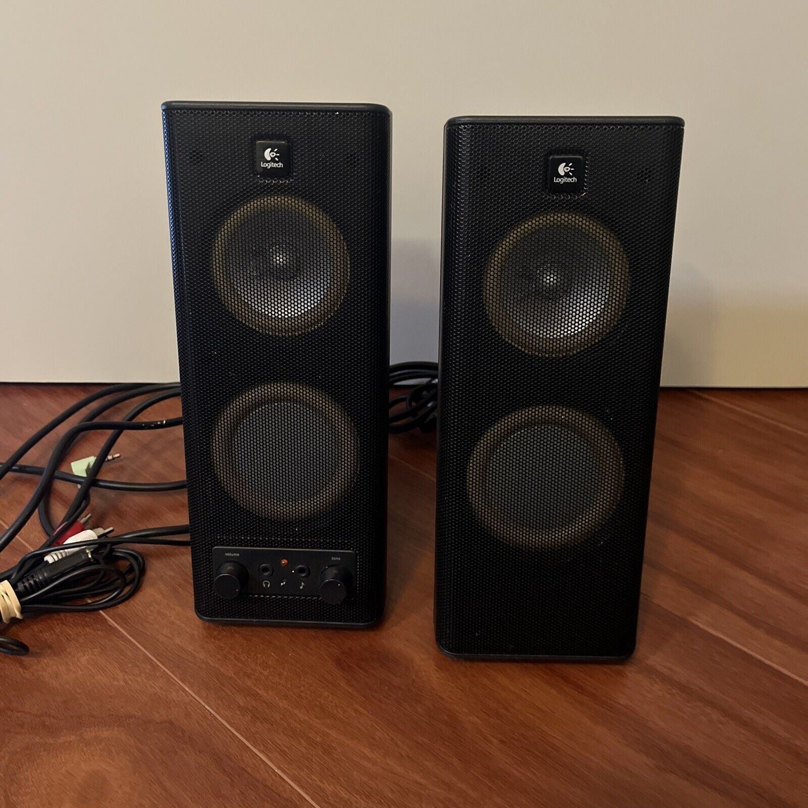 Logitech Computer Speaker Model S-0264B – Retro Unit