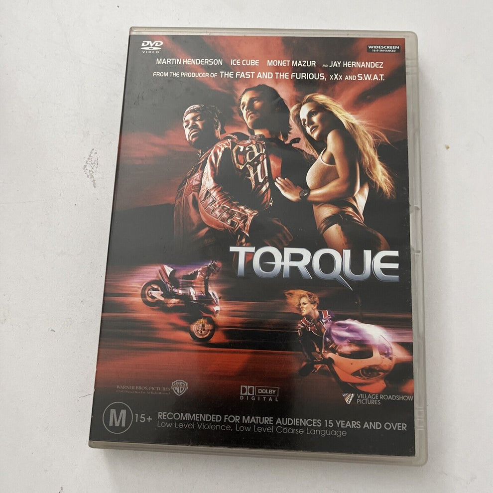 Torque (DVD, 2004) Martin Henderson, Ice Cube, Monet Mazur Region 4 ...